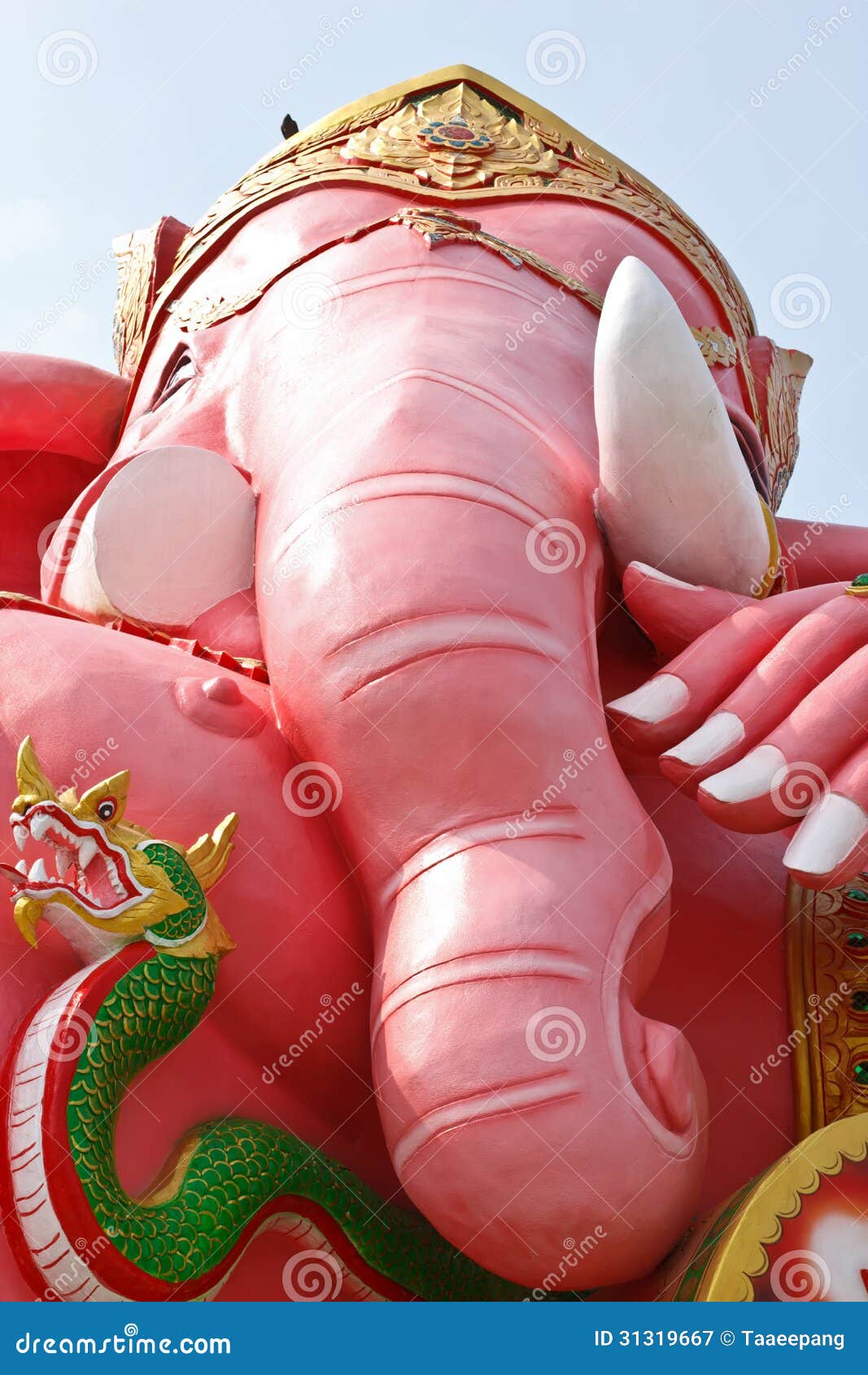 Ganesh in thailand stock image. Image of india, grunge - 31319667