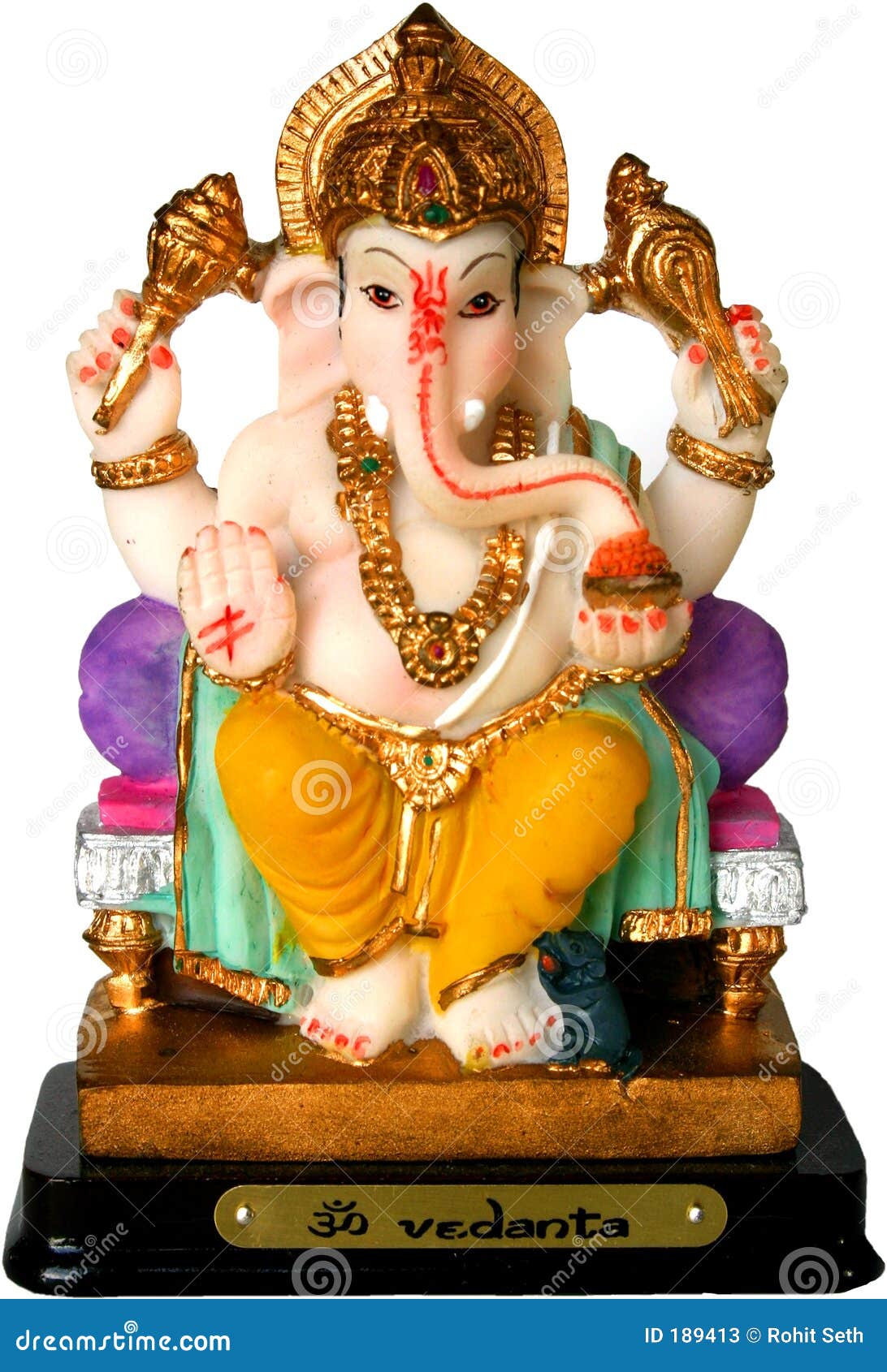 Ganesha - Dieu indien image stock. Image du rituel, dieu - 189413