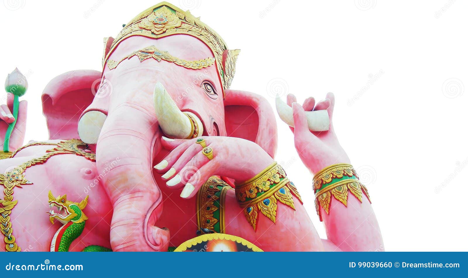 The Ganesha Pink stock photo. Image of landmarks, faceface - 99039660