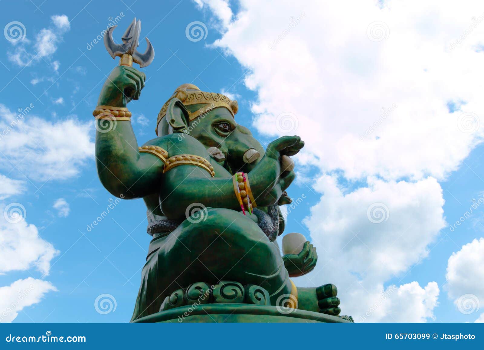 The Ganesha side view stock image. Image of cloudy, faith - 65703099