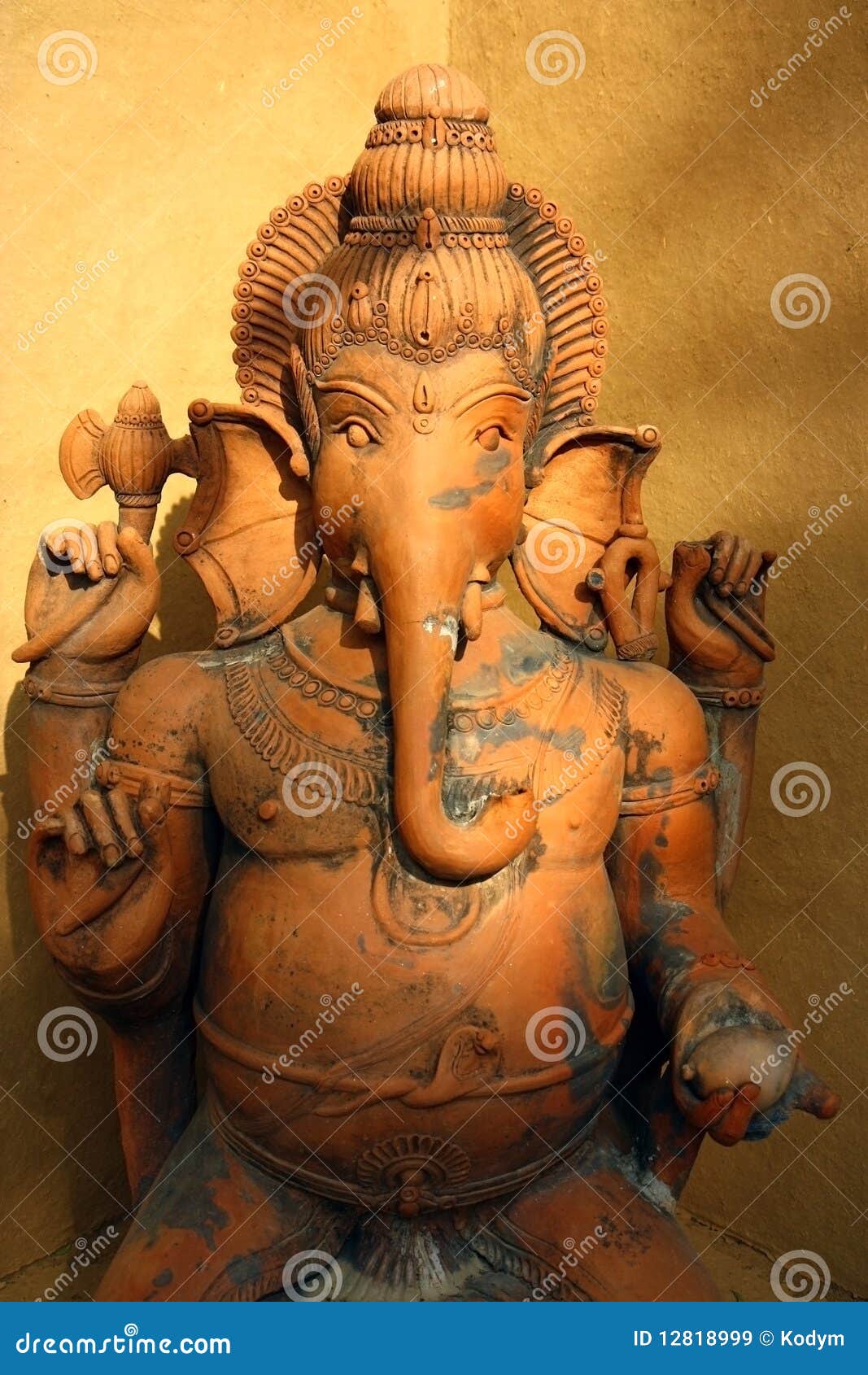 Statue Of Indian God On Garuda Stock Photo | CartoonDealer.com #65465016