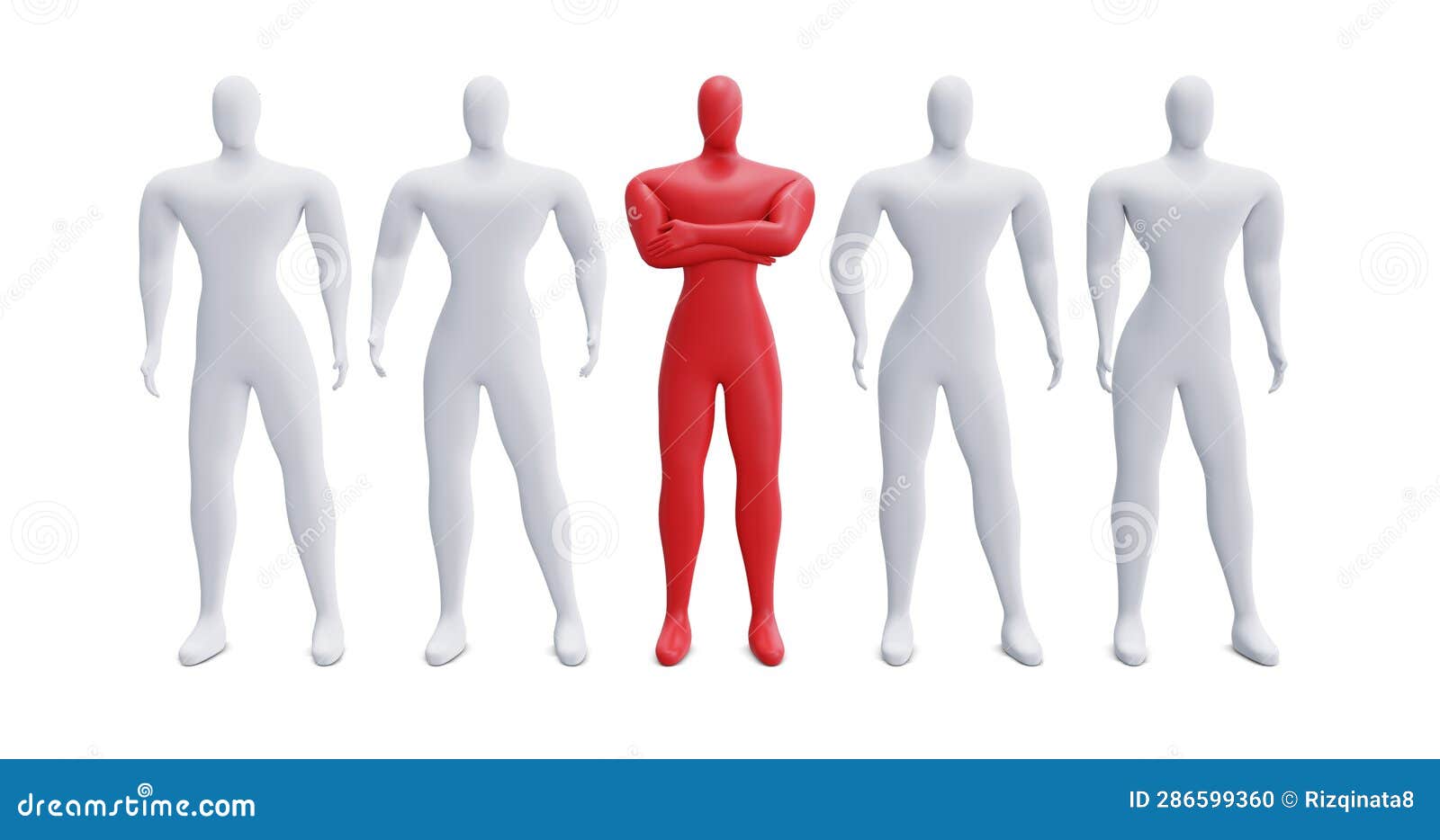 Gang Leader 3d Illustration Concept. Leadership Concept Stock Photo ...