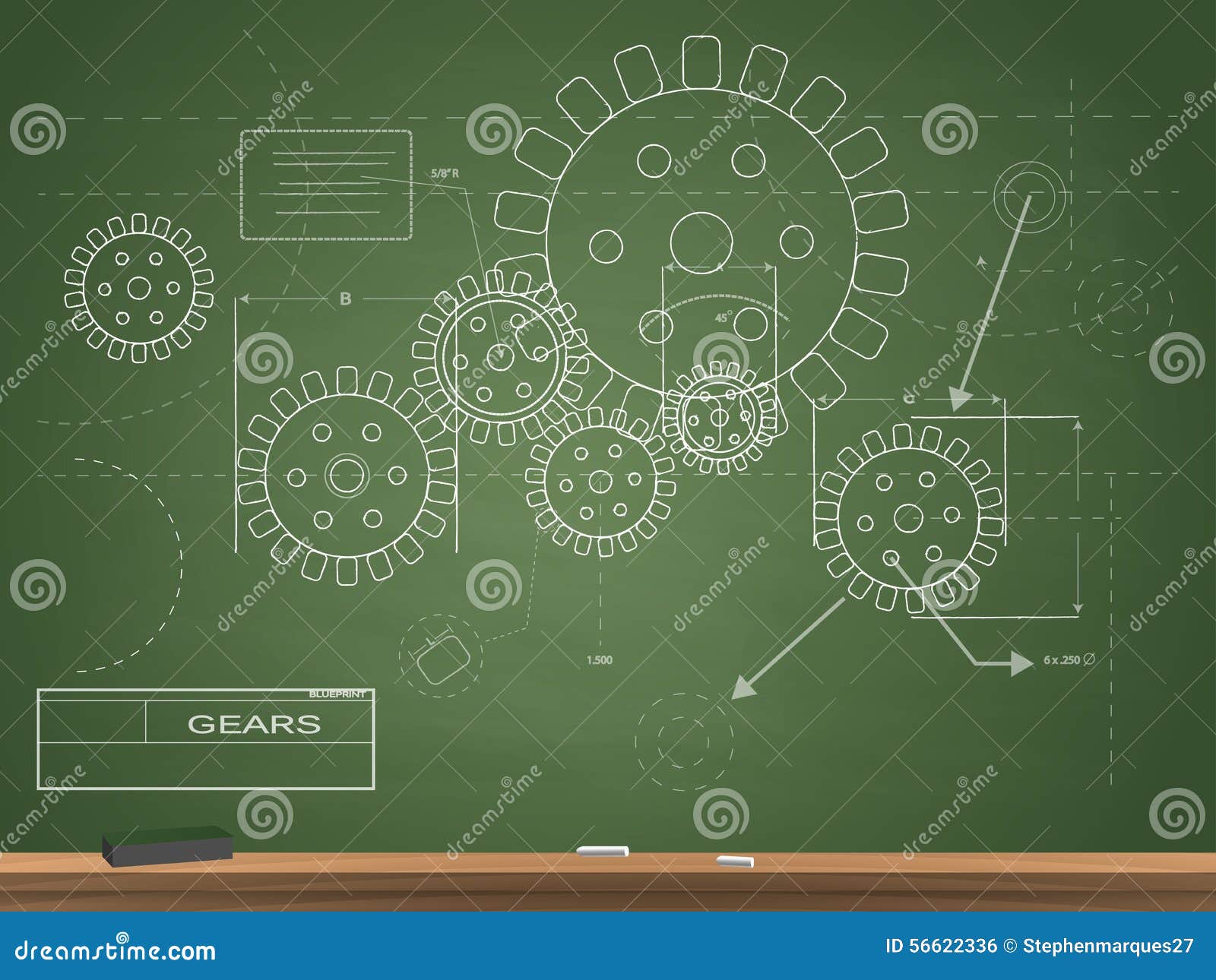 Gang-Plan-Tafel-Illustration Vektor Abbildung - Illustration von muster ...