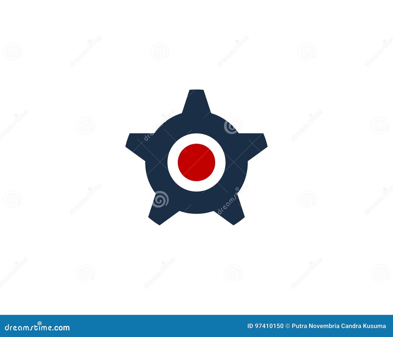 Gang-Werkzeug-Stern-Ikone Logo Design Element Vektor Abbildung ...