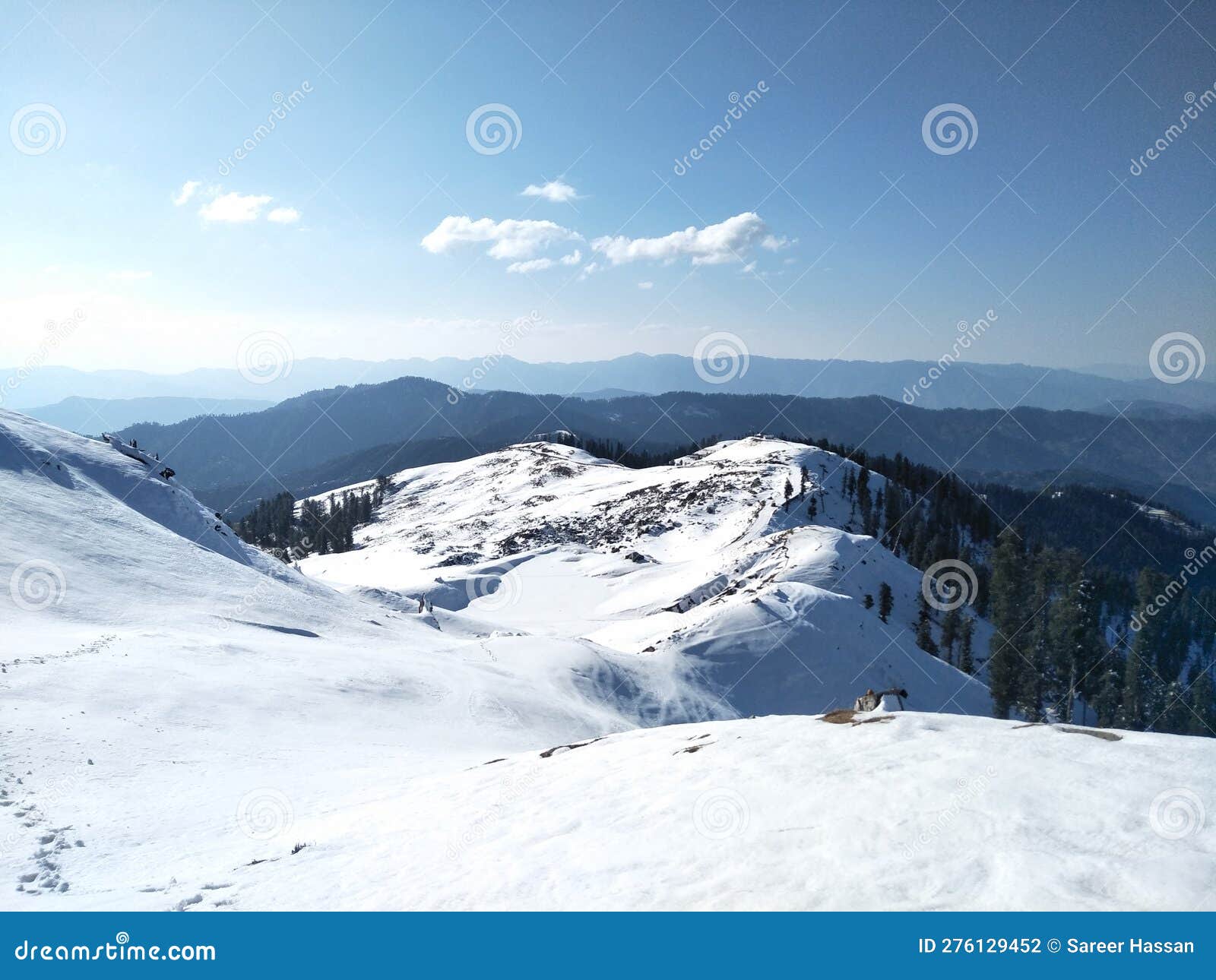 Ganga Choti Top in winters stock photo. Image of choti - 276129452