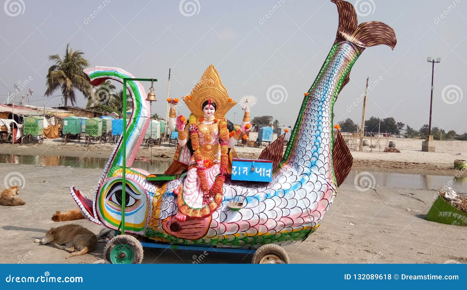 Ganga Devi editorial stock photo. Image of good, devi - 132089618