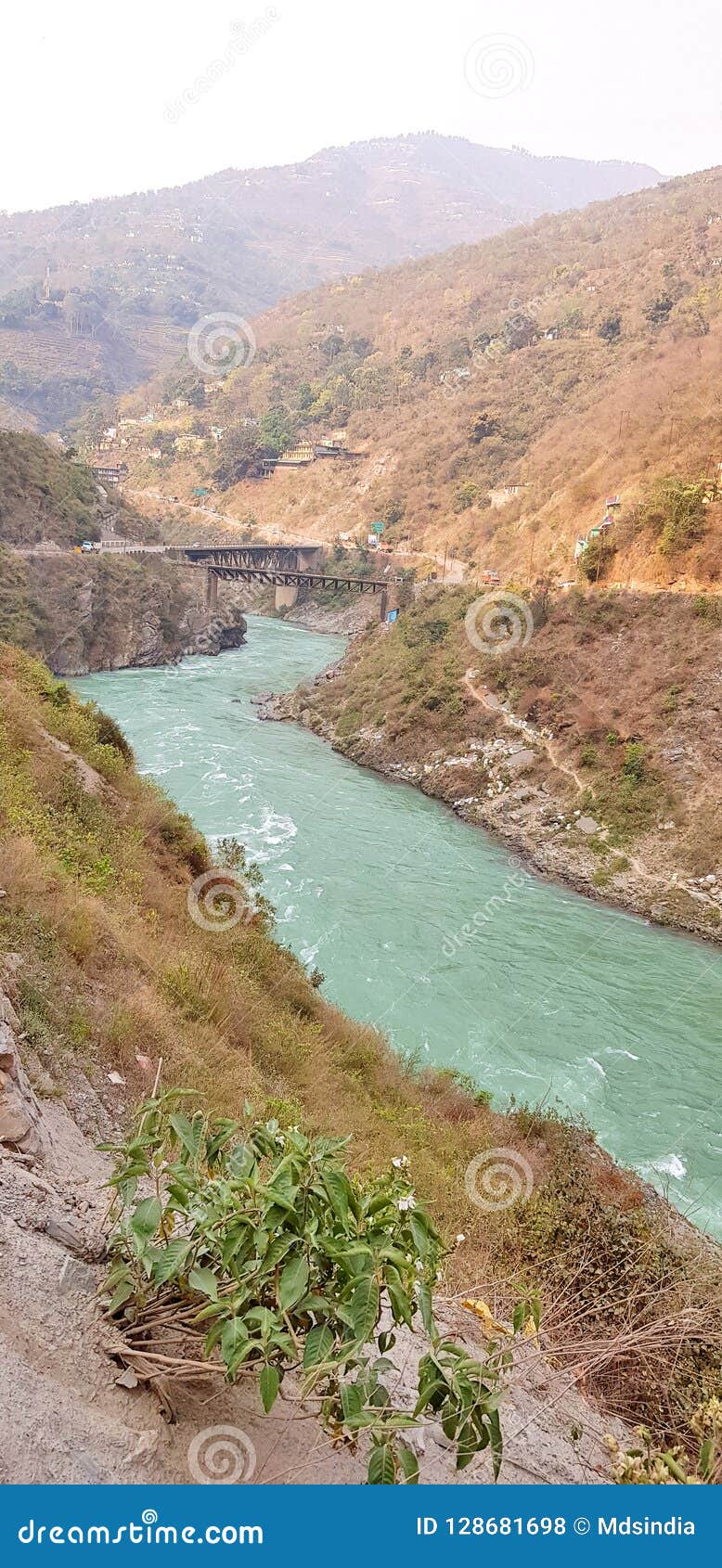 Ganga river flow stock photo. Image of nature, tourism - 128681698