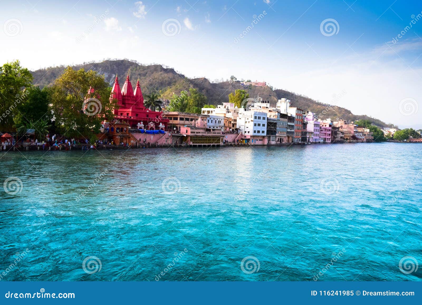 Ganga the Divine River of India Stock Image - Image of nature, focusing ...