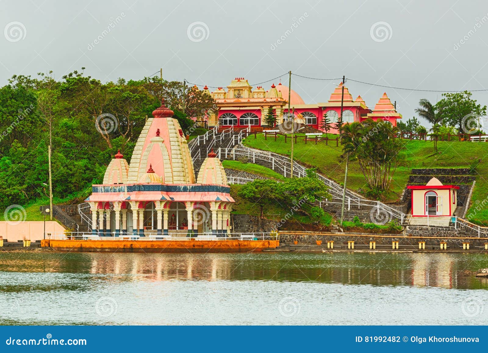 Ganga Talao. Mauritius stock photo. Image of place, island - 81992482