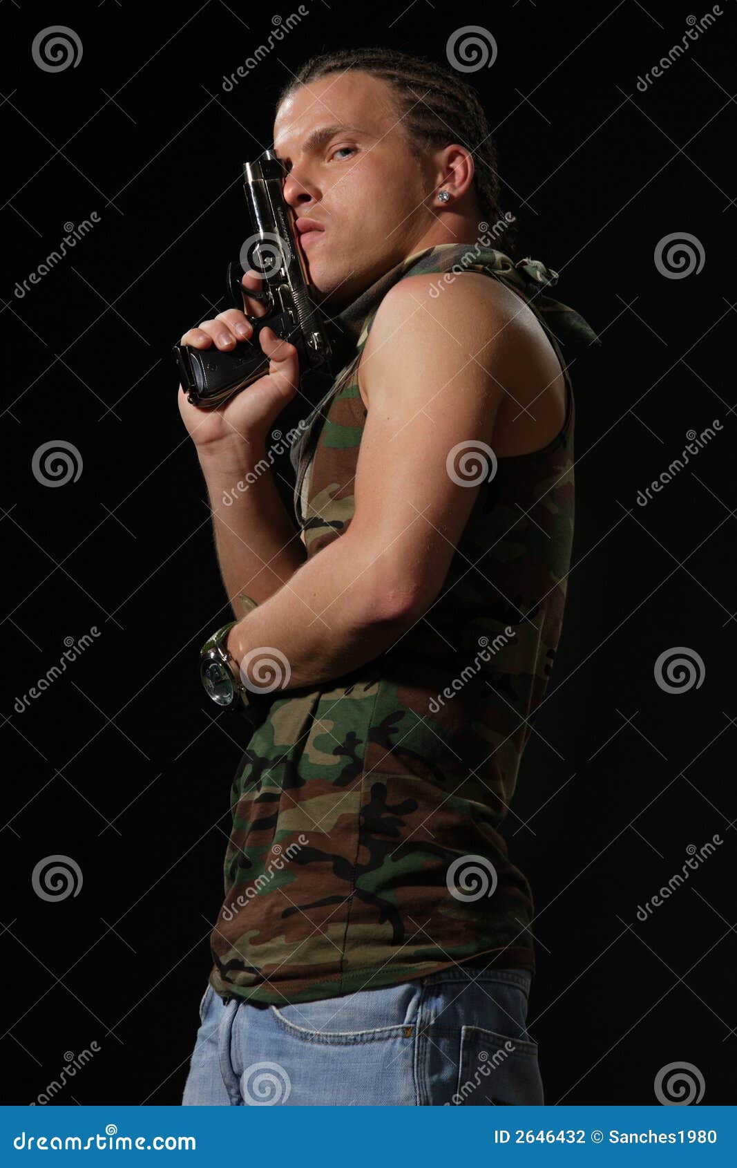 Gangster stock photo. Image of power, opposed, death, robber - 2646432