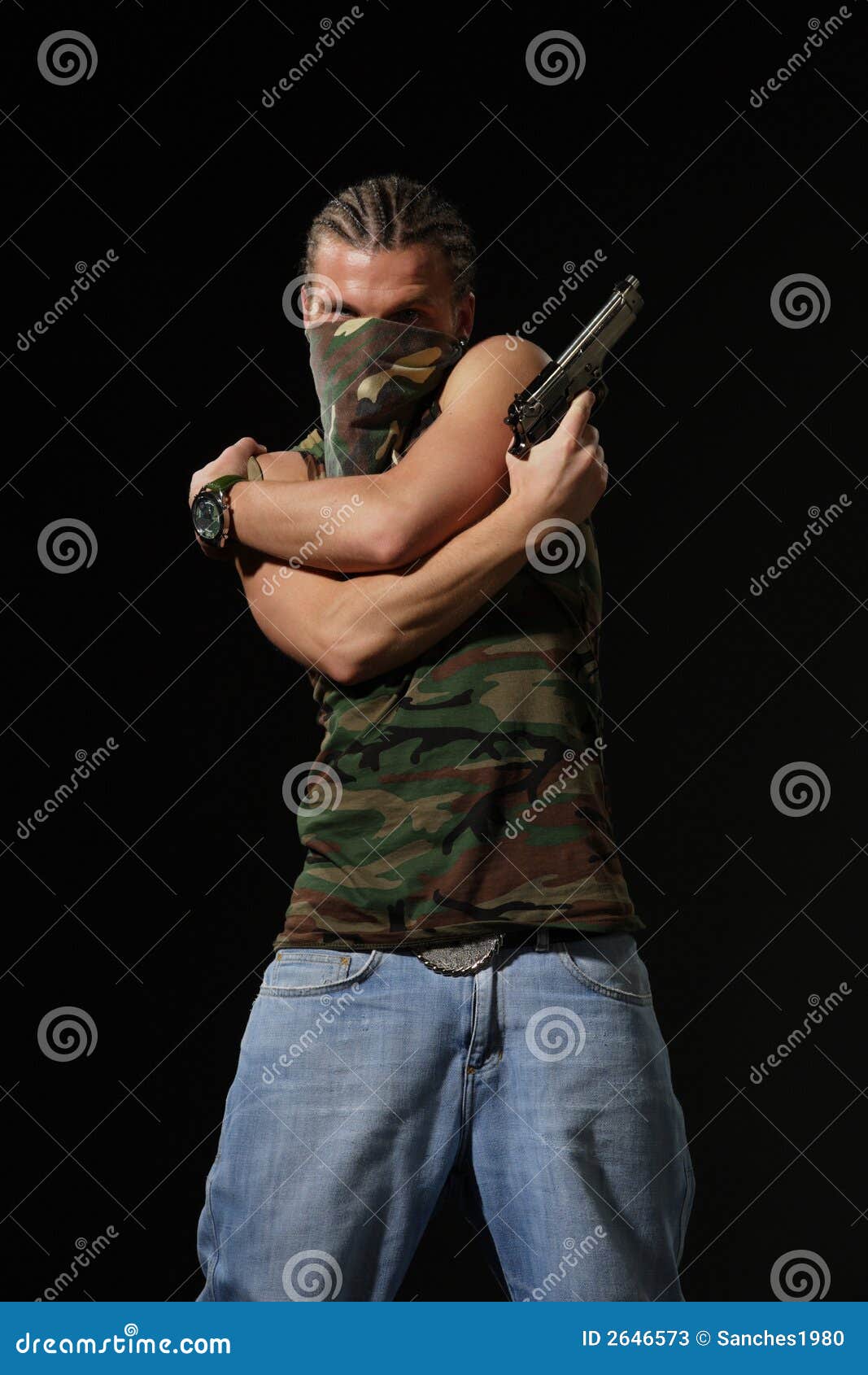 Gangster stock image. Image of aggresive, forces, evil - 2646573