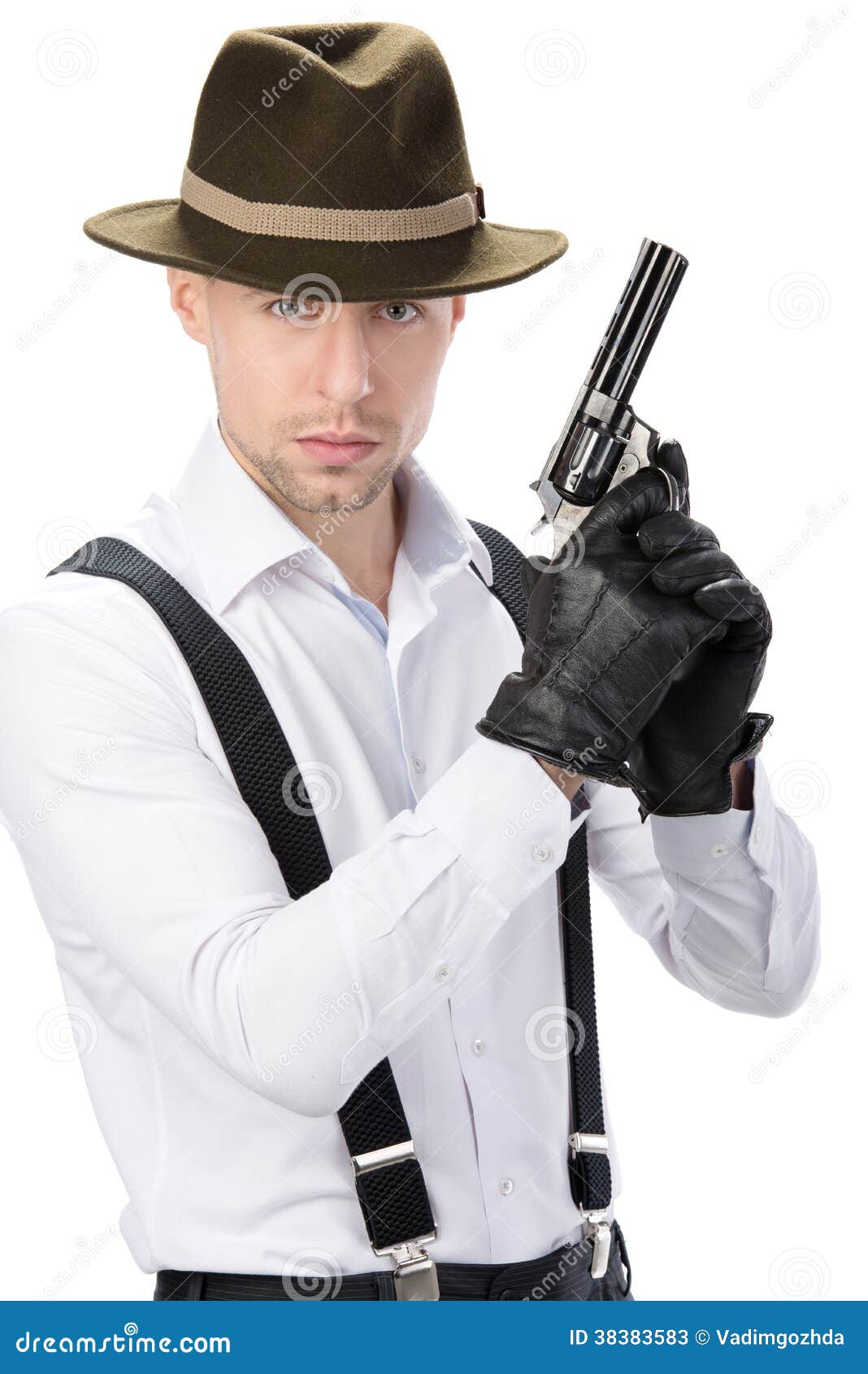 Gangster stock image. Image of agent, caucasian, businessman - 38383583