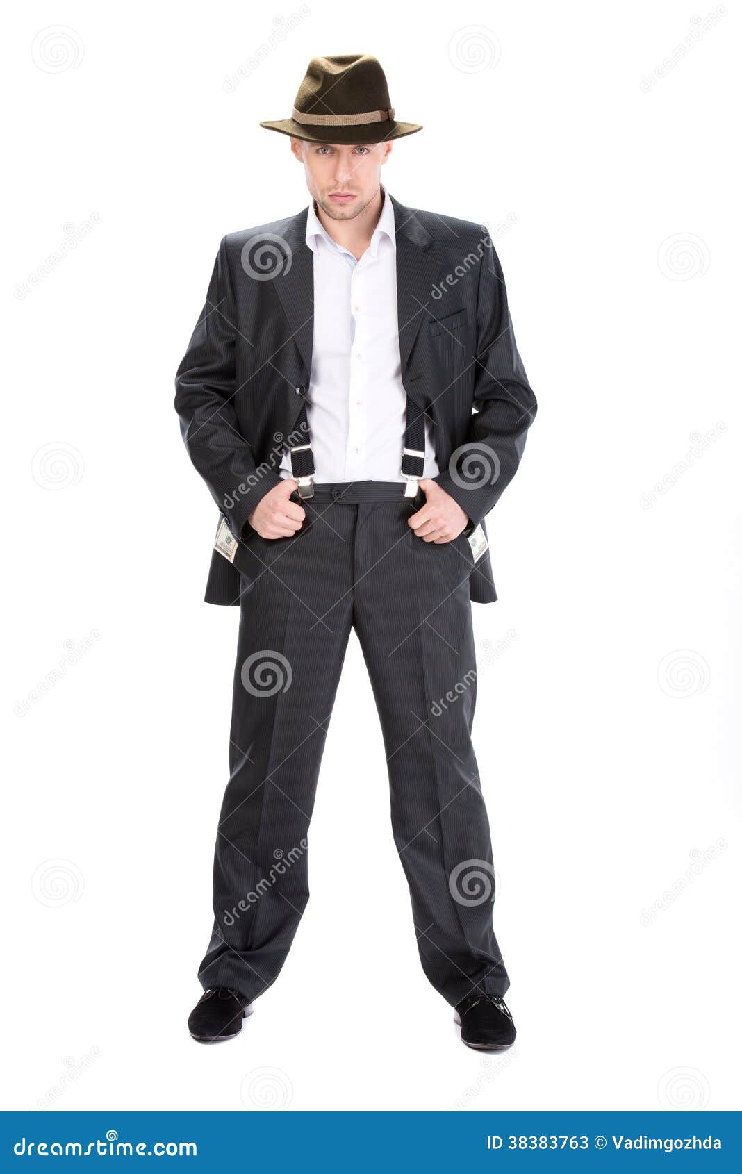 Gangster stock afbeelding. Image of veiligheid, misdadig - 38383763