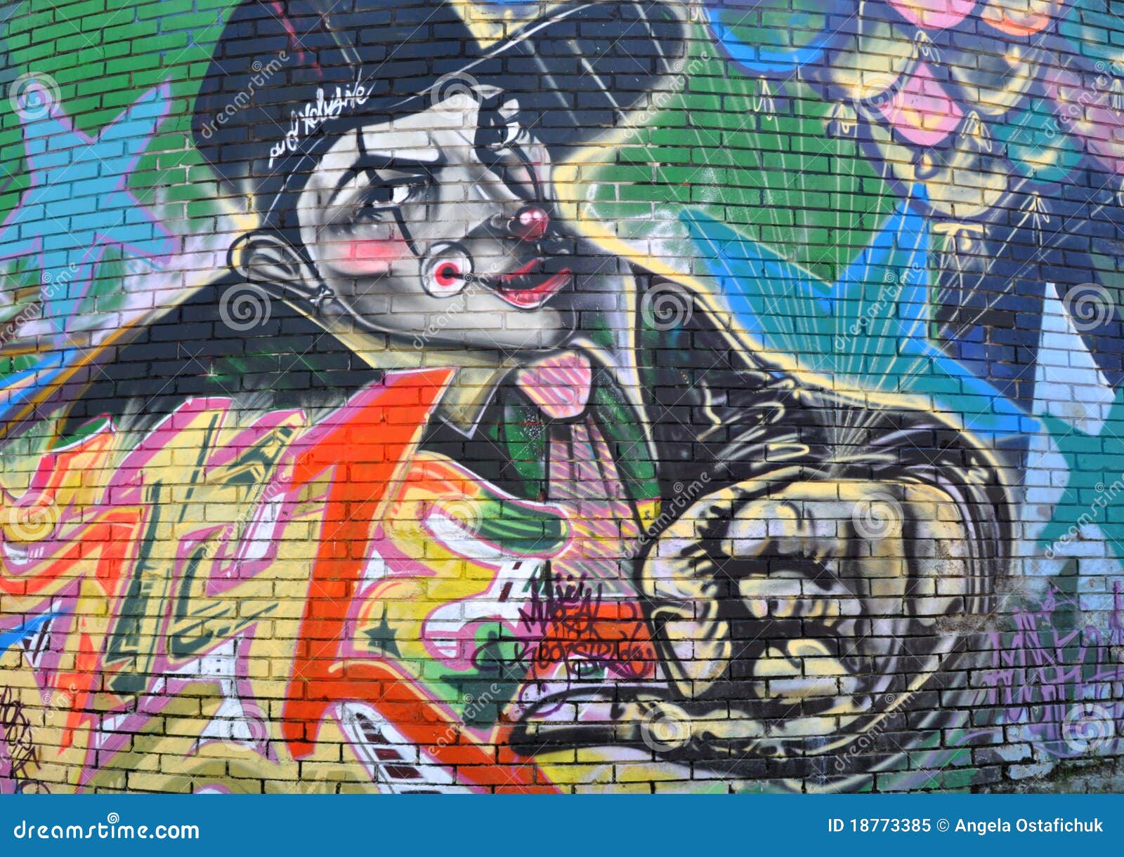 Gangster Clown Drawings