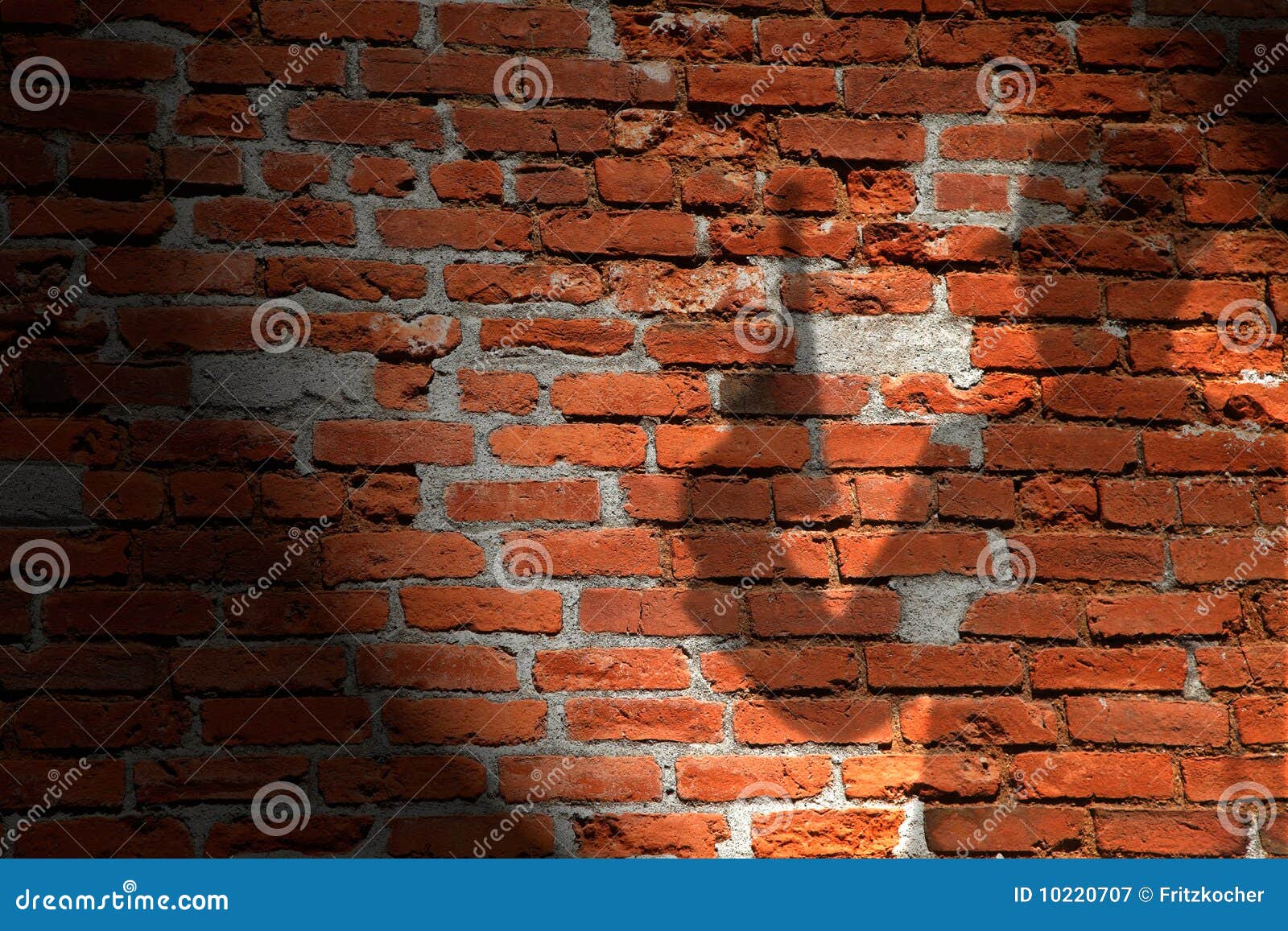 Gangster Shadow on Brick Wall Stock Image - Image of background, mortar ...