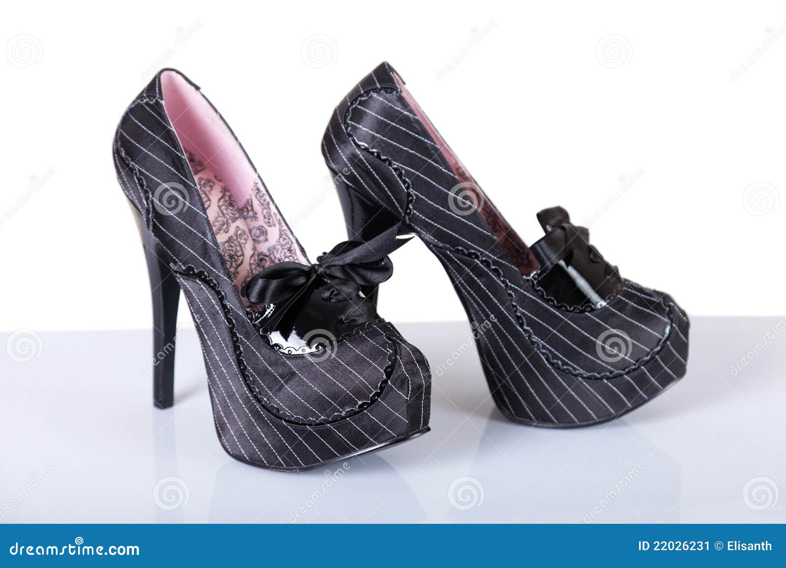Gangster Style Modern Female Shoes Stock Image - Image of beauty ...