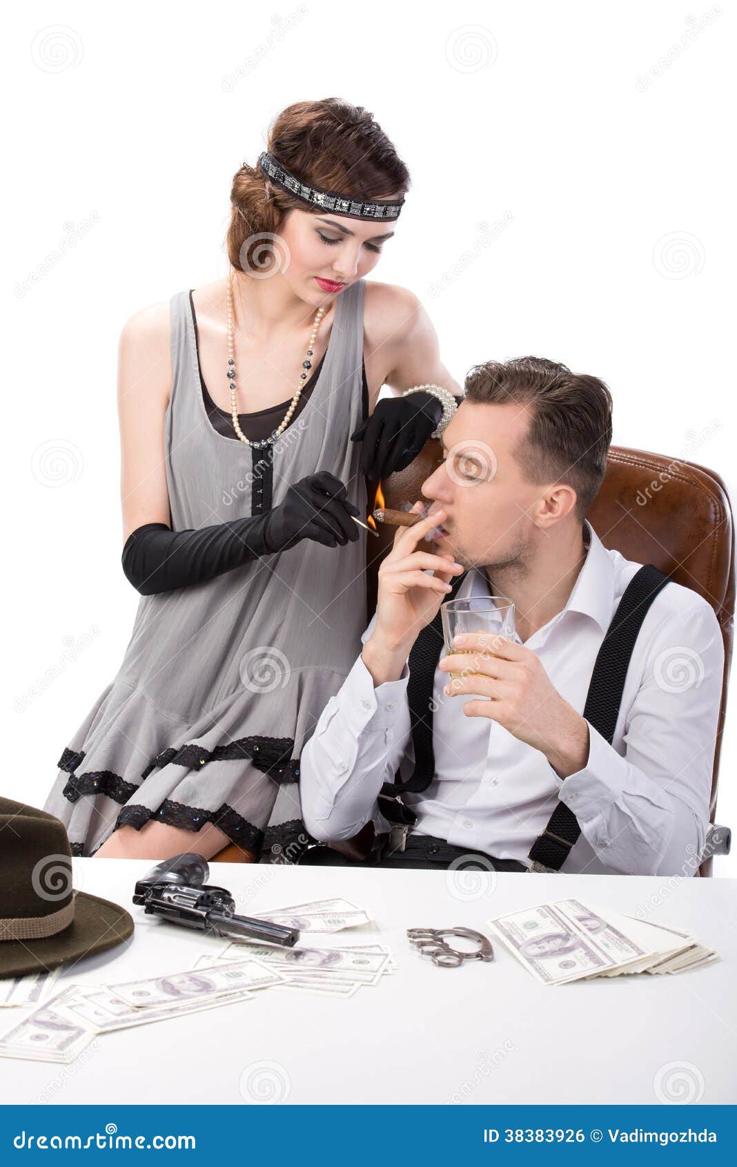 Gangsters stock photo. Image of aggression, handgun, portrait - 38383926