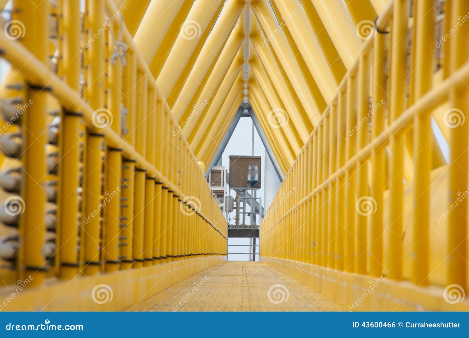 Gangway or Walkway Linked between Production Platform and Living ...