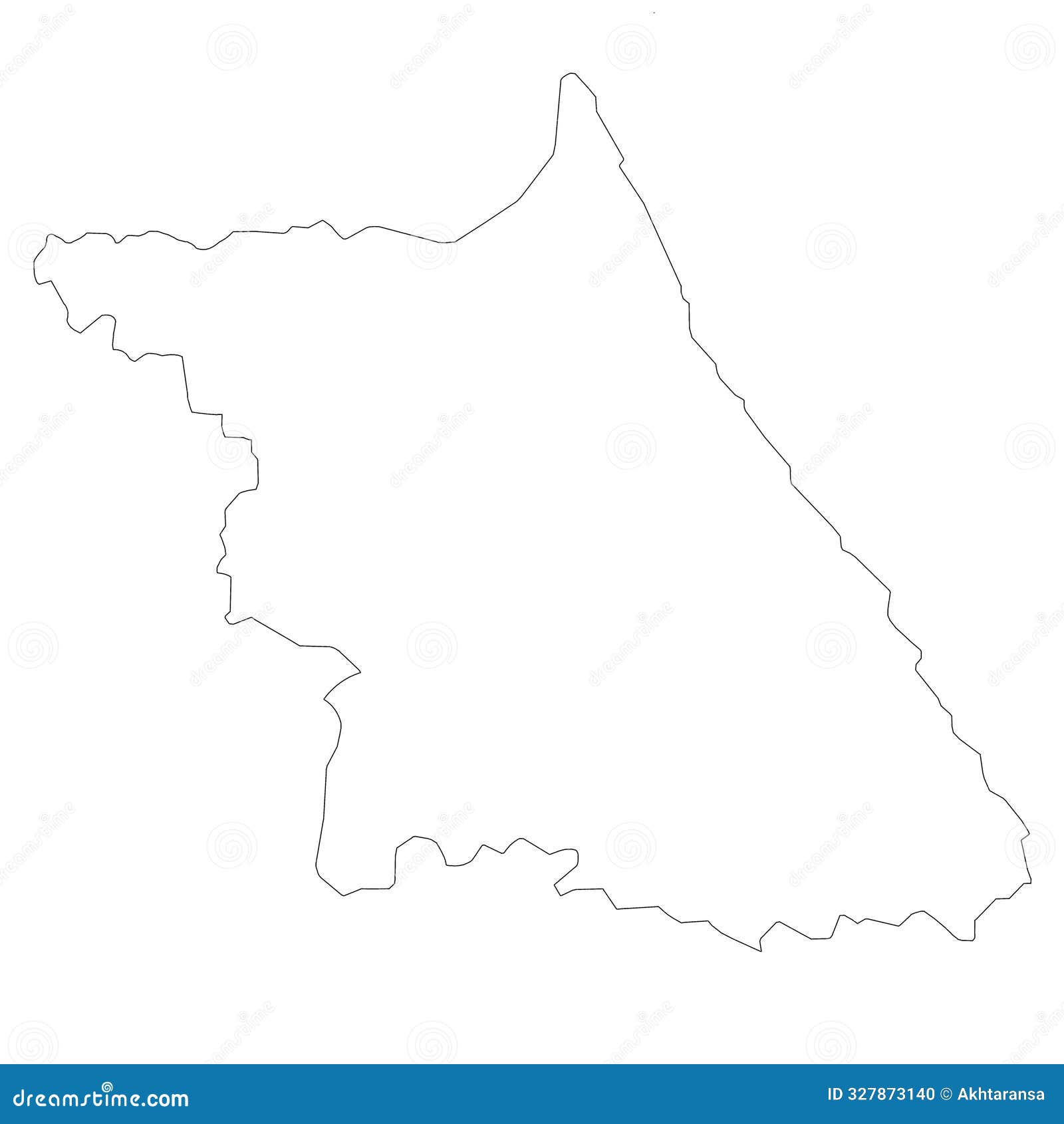 Gangwon Map, Administrative Map of the South Korean Province of Gangwon ...