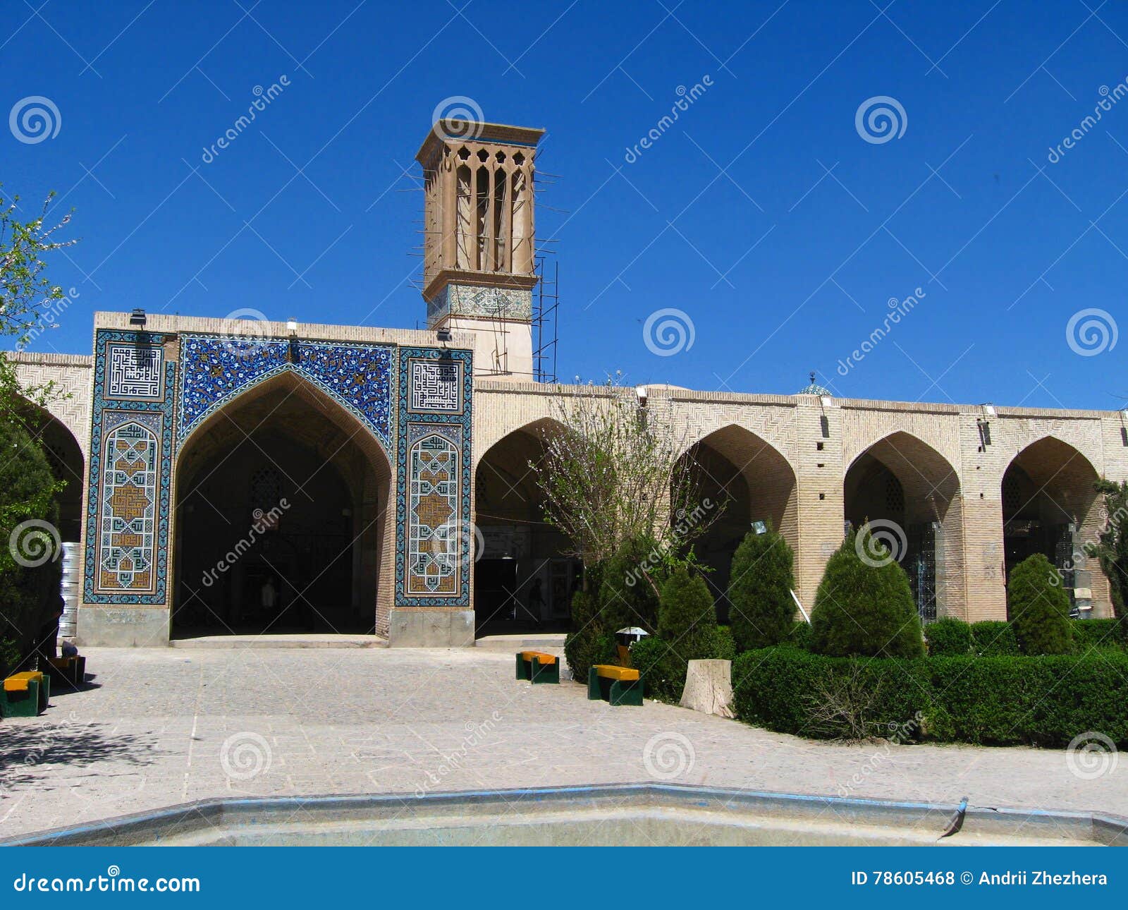 Ganj Ali Khan Hammam (bath House) in Kerman, Iran Stock Photo - Image ...