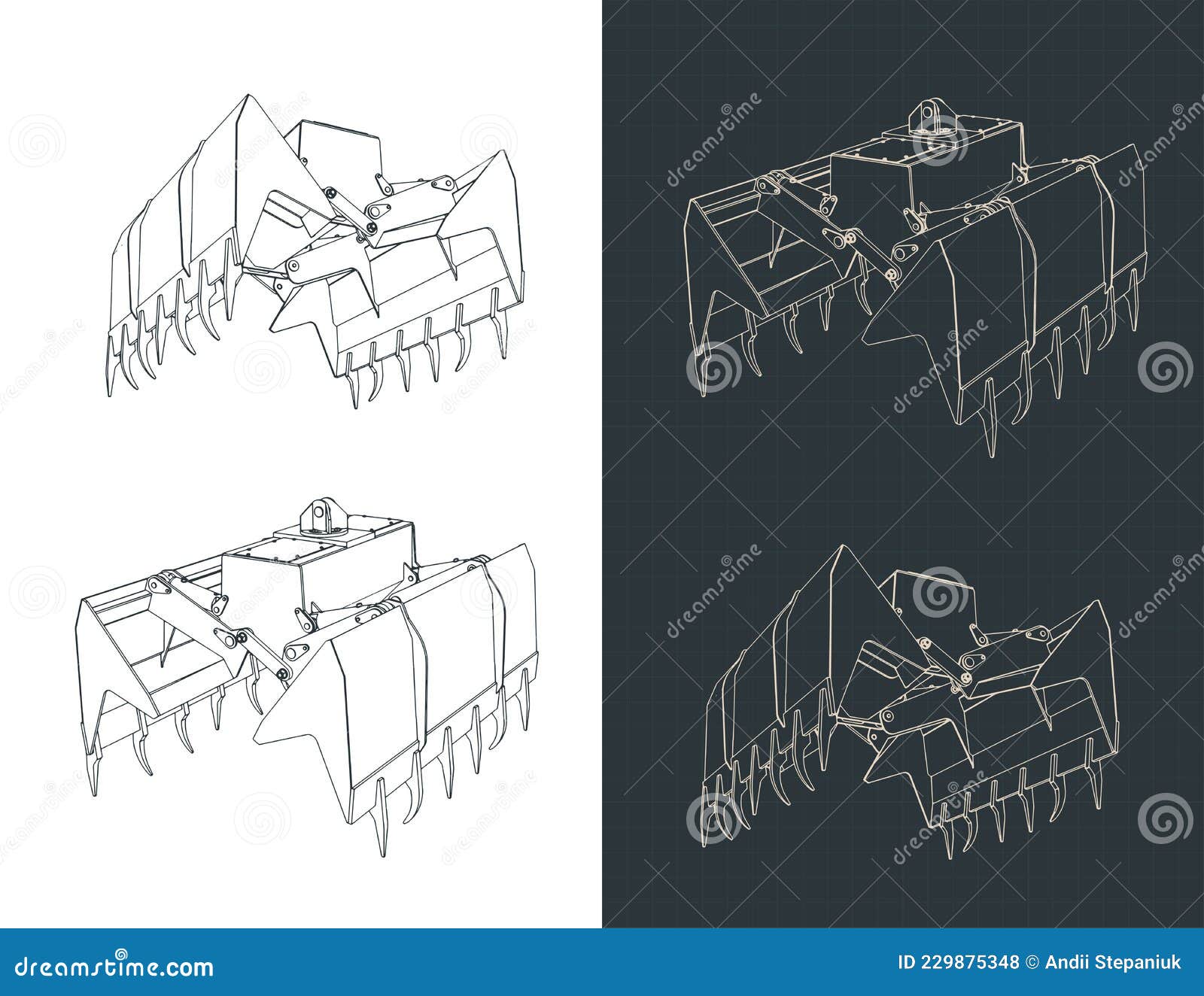 Grapple Grab Logo Cartoon Vector | CartoonDealer.com #86452877
