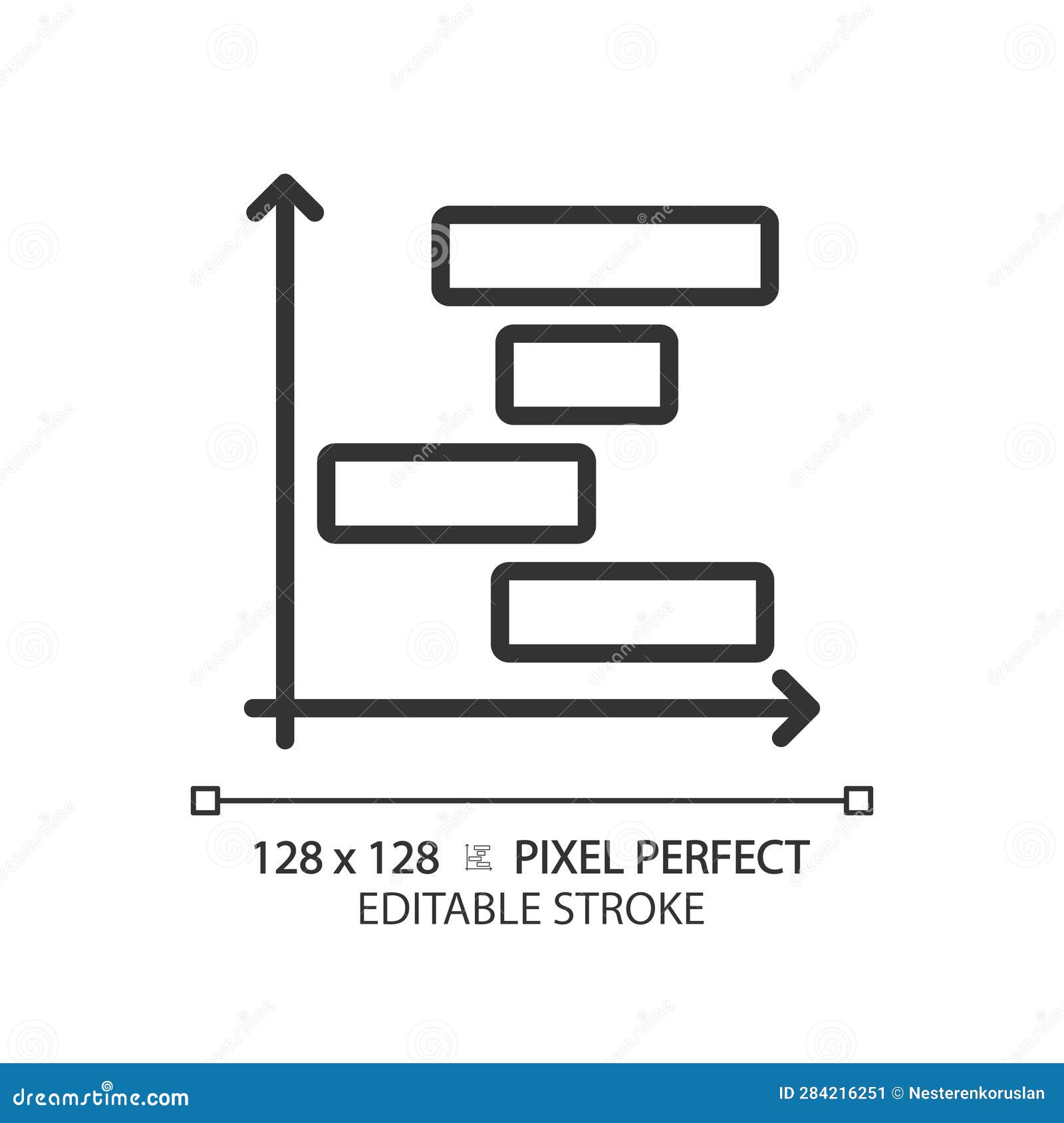 Linear Gantt Icon From Industry Outline Collection. Thin Line Gantt ... Linear Gantt Icon From Industry Outline Collection. Thin Line Gantt ...