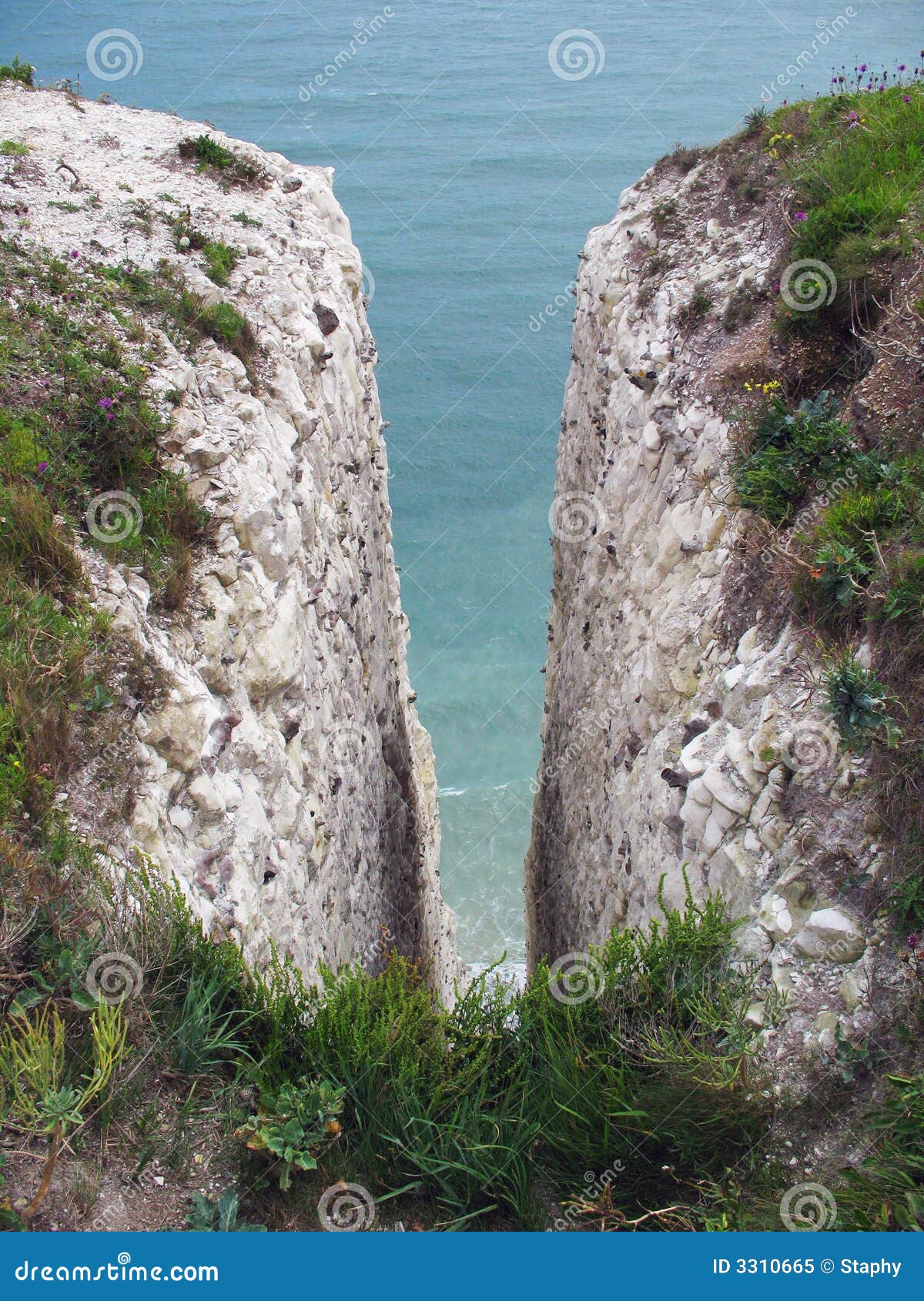 Gap stock image. Image of landscape, fall, coastline, division - 3310665