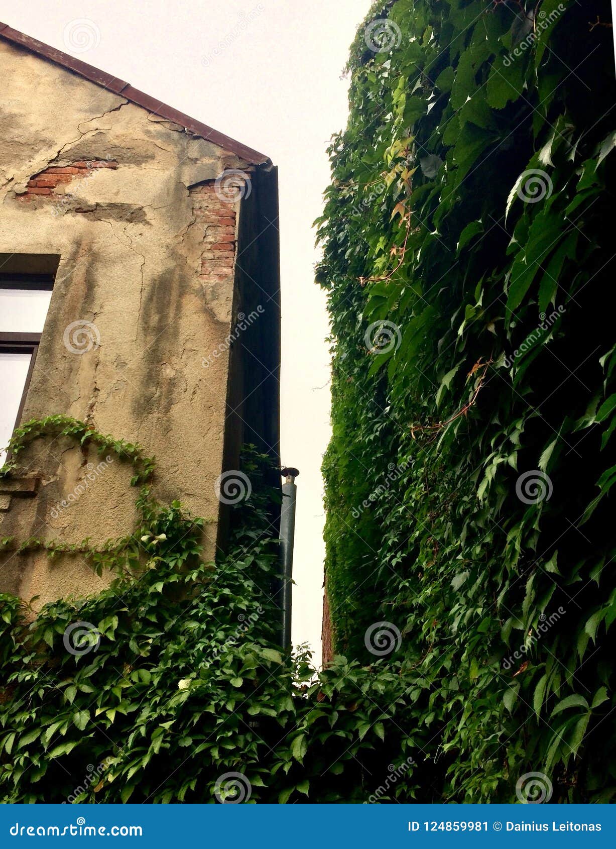 A gap between the house stock image. Image of house - 124859981