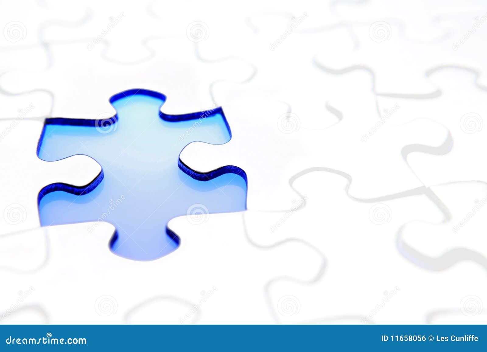 Gap in puzzle stock photo. Image of link, studio, attachment - 11658056