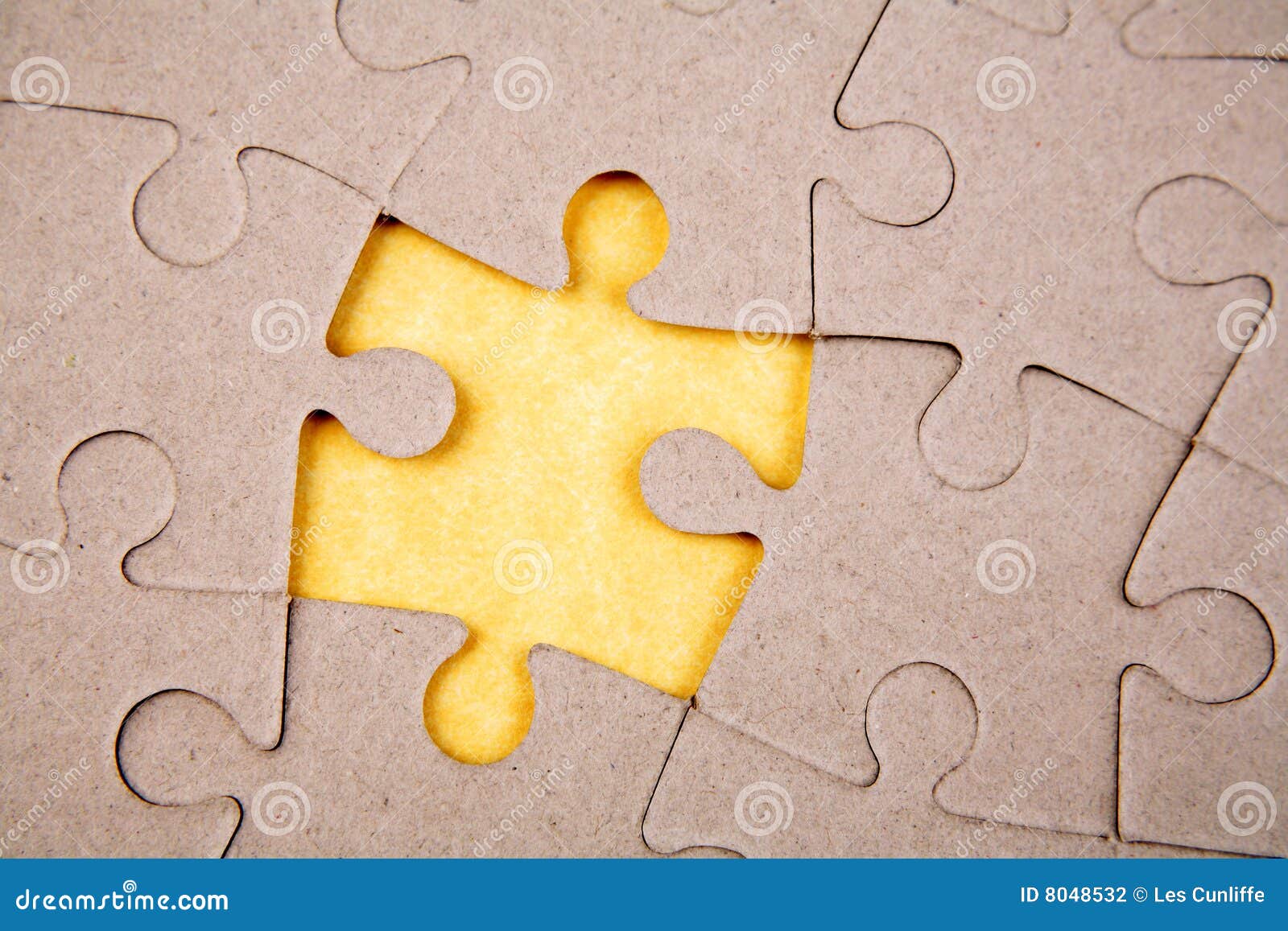 Gap in puzzle stock photo. Image of linked, teamwork, missing - 8048532