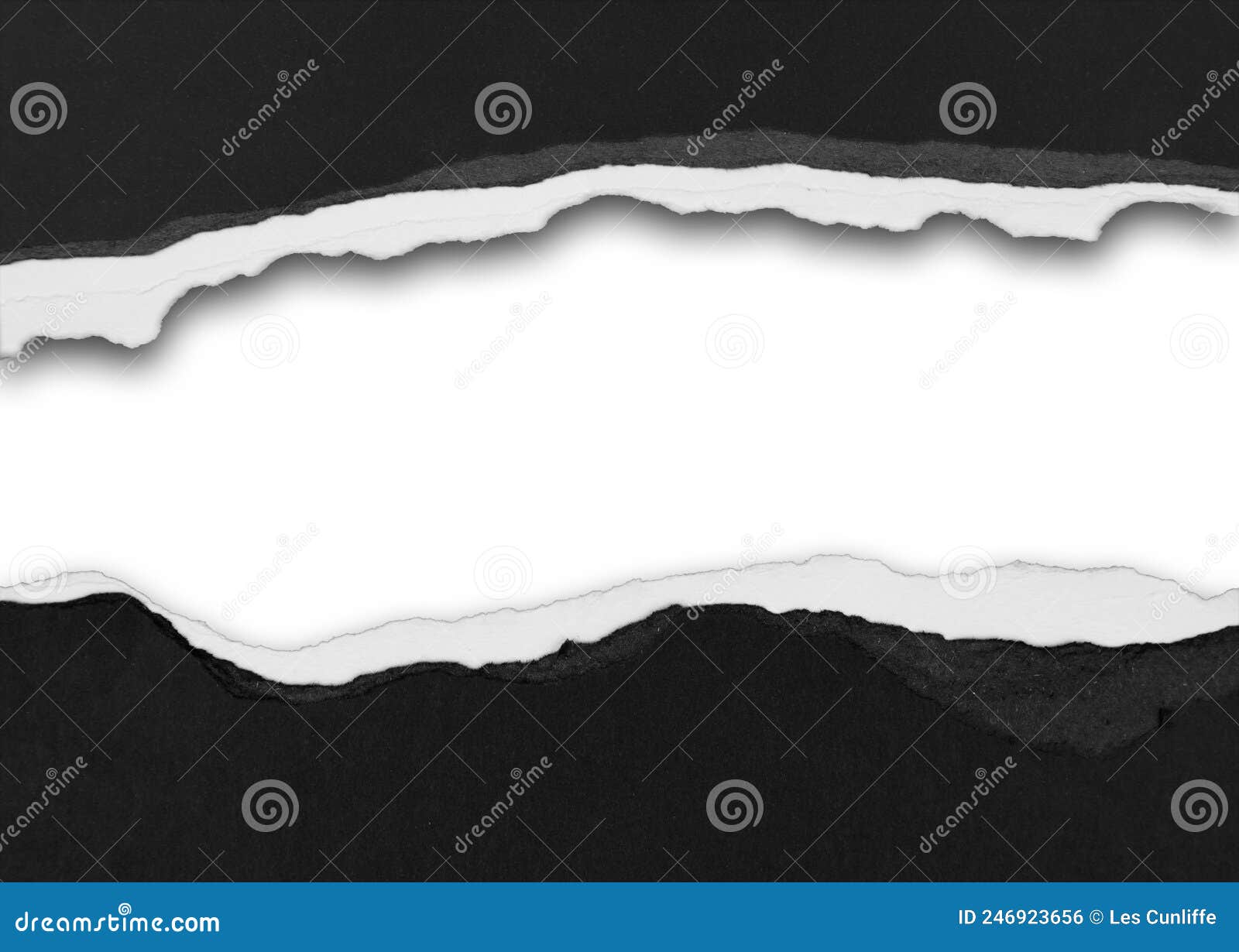 Ripped black paper stock photo. Image of printing, plain - 246923656