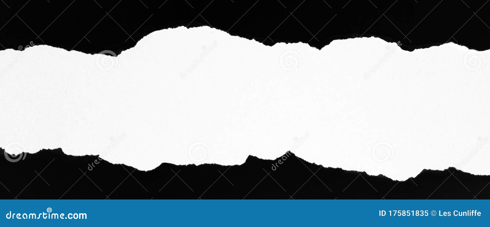 Gap in ripped paper stock image. Image of jagged, black - 175851835