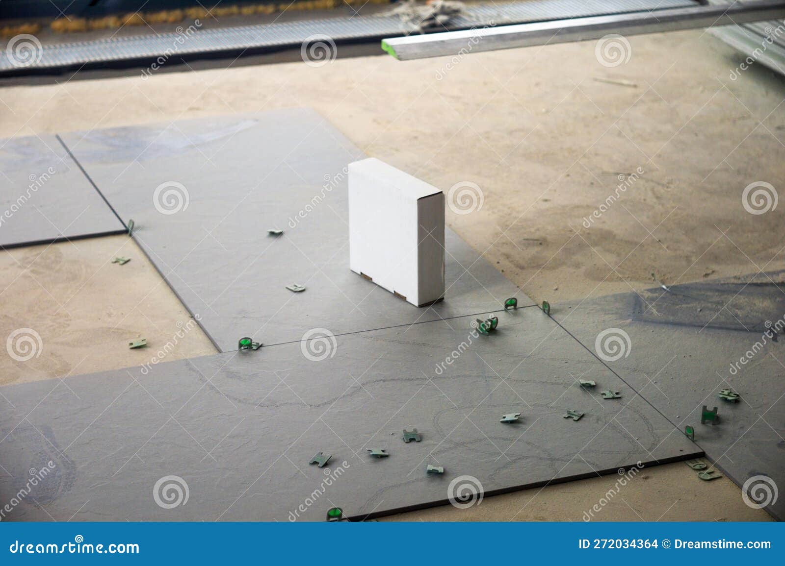 Gaps between the tiles stock photo. Image of construction - 272034364