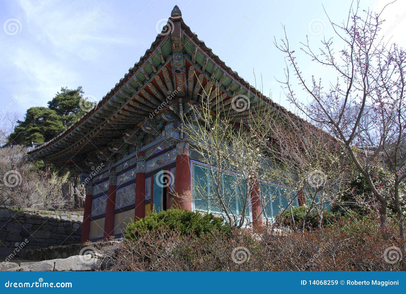 Gapsa Temple, Korea stock image. Image of tradition, architecture ...