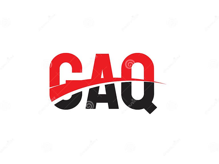 GAQ Letter Initial Logo Design Vector Illustration Stock Vector ...