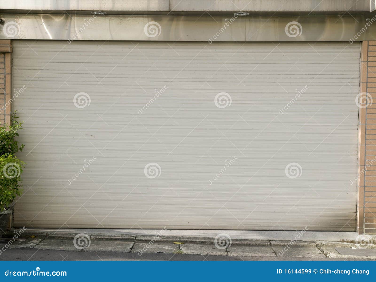 Garage stock image. Image of gray, white, texture, light - 16144599
