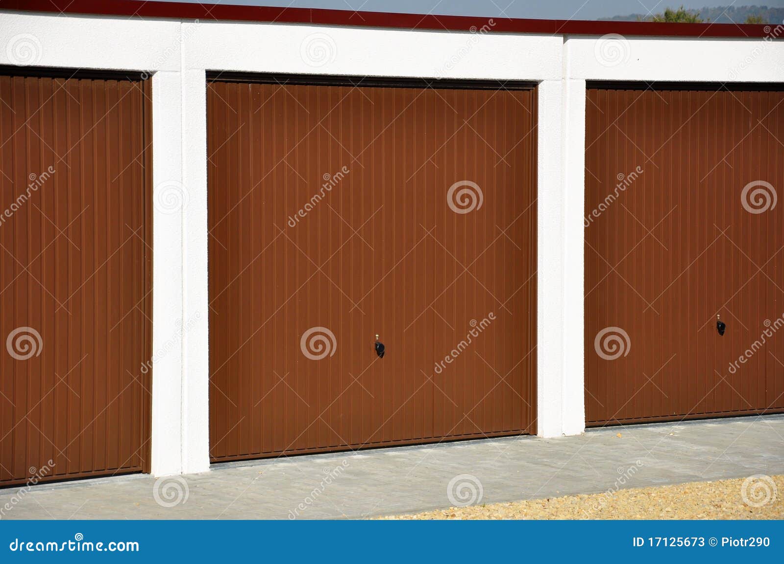 Garage stock image. Image of gates, garages, drive, door - 17125673