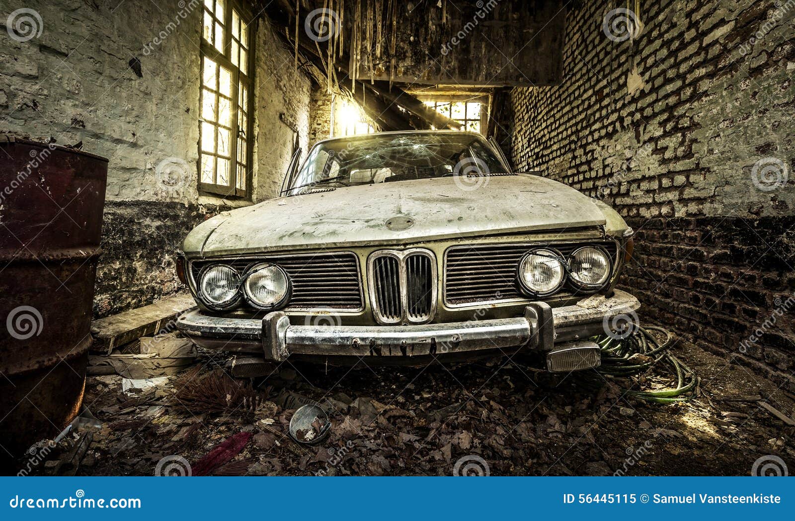 Garage stock image. Image of decay, warm, building, garage - 56445115