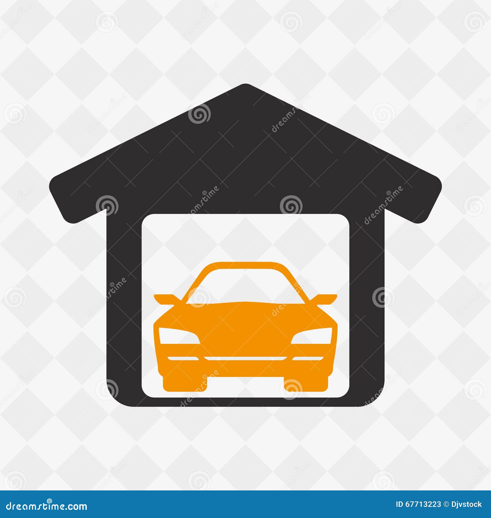 Garage icon design stock illustration. Illustration of buying - 67713223