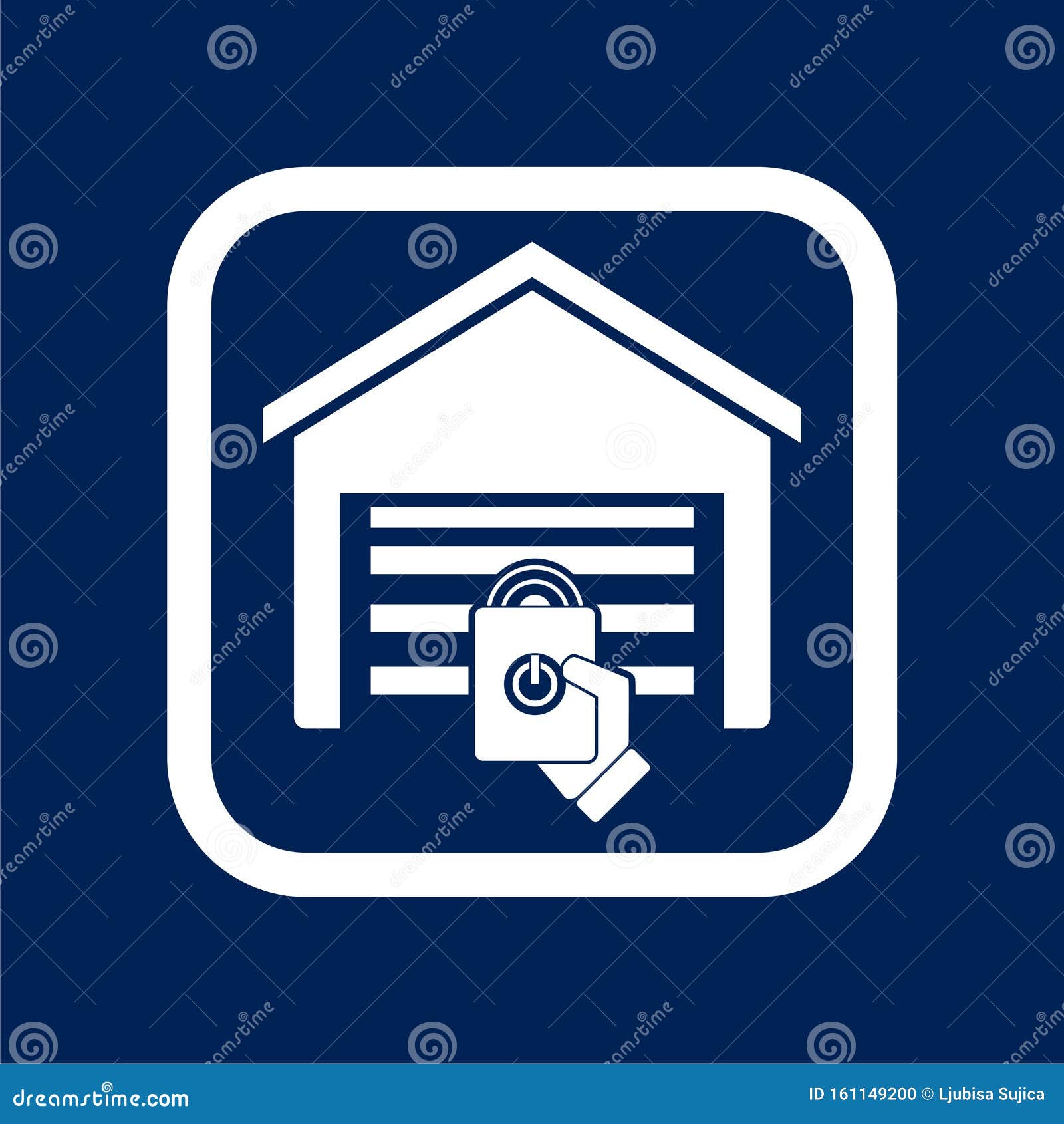Garage Remote Control Icon - Illustration Stock Vector - Illustration ...