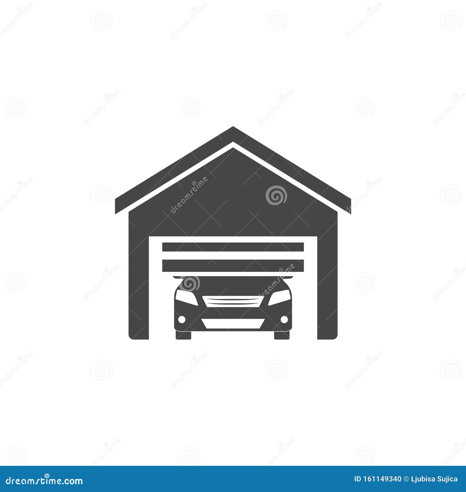 Garage Remote Control Hand Drawn Outline Doodle Icon. Cartoon Vector ...