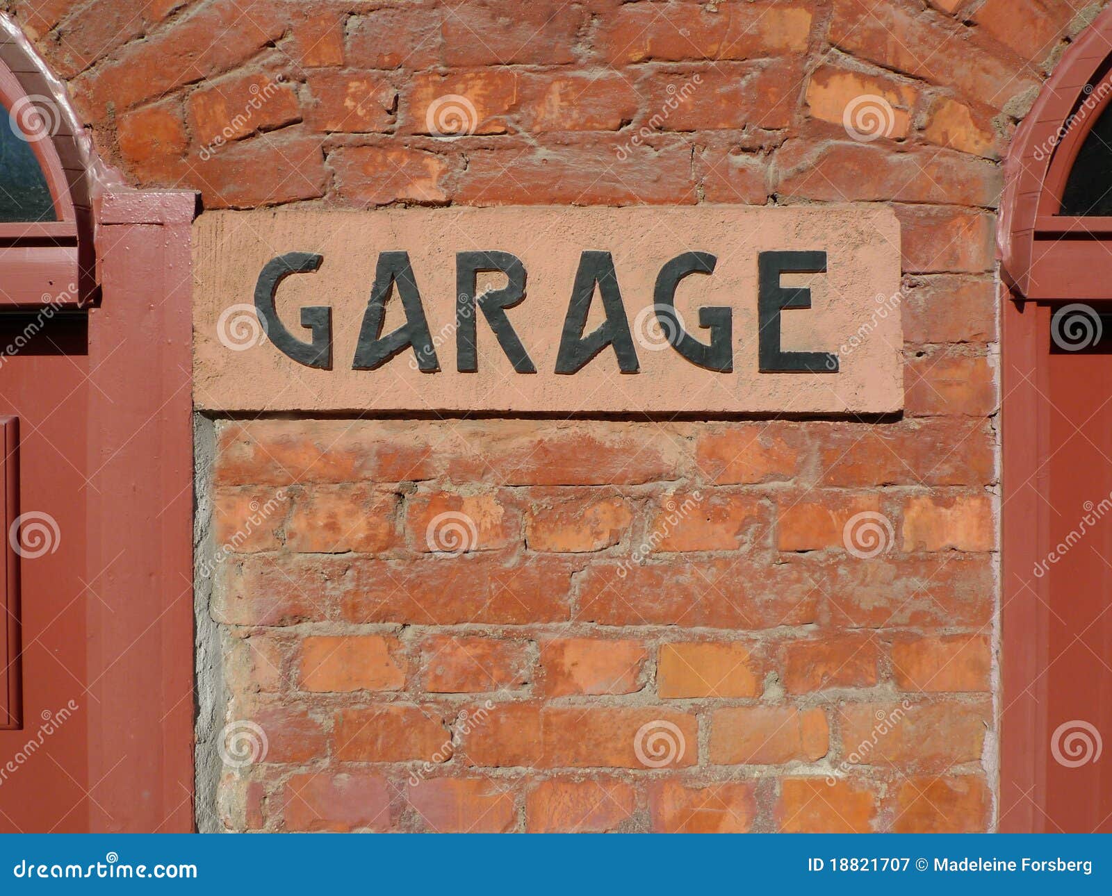 Garage Sign stock image. Image of garage, sign, detail - 18821707