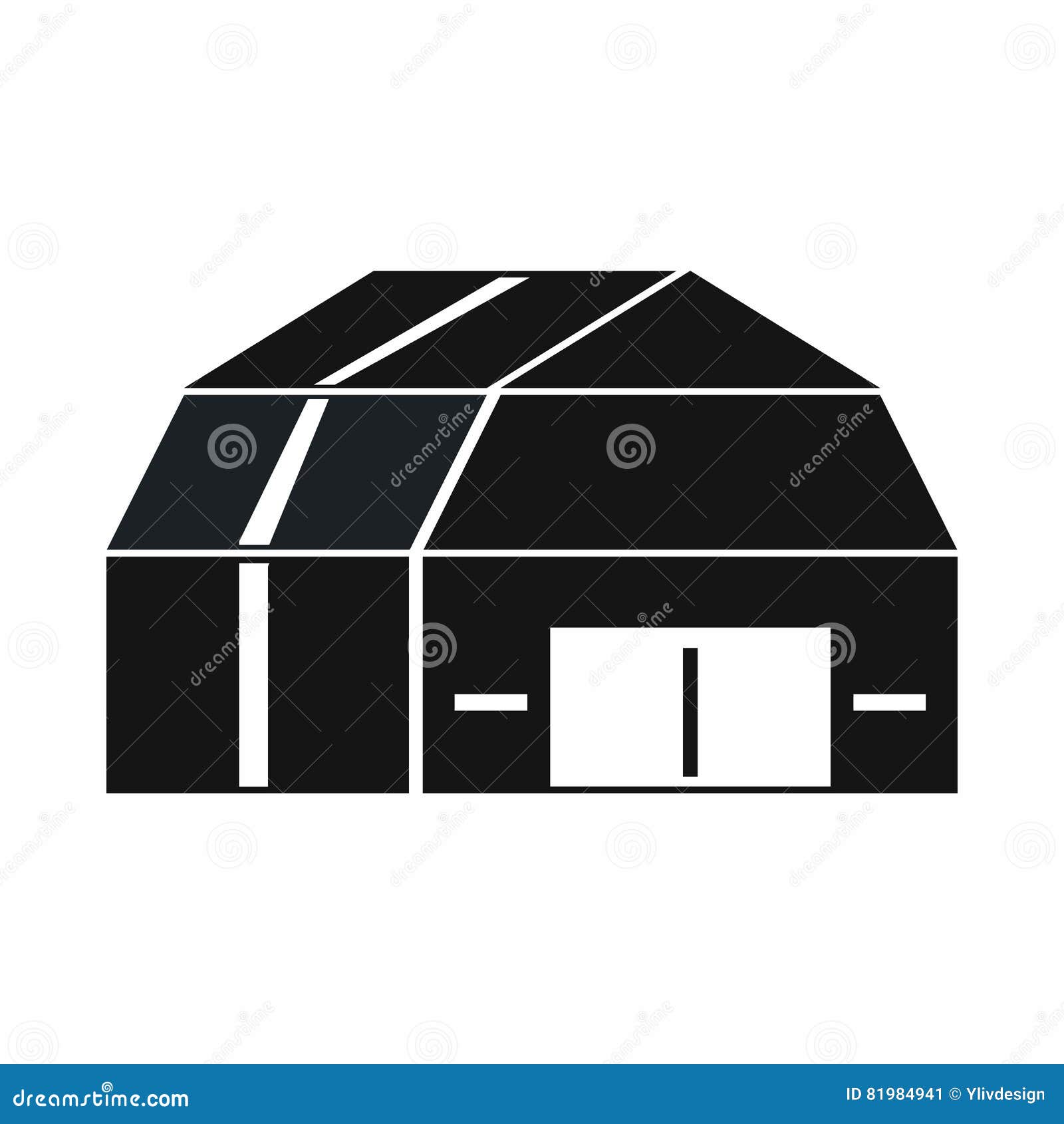 Garage Storage Icon, Simple Style Stock Vector - Illustration of sign ...