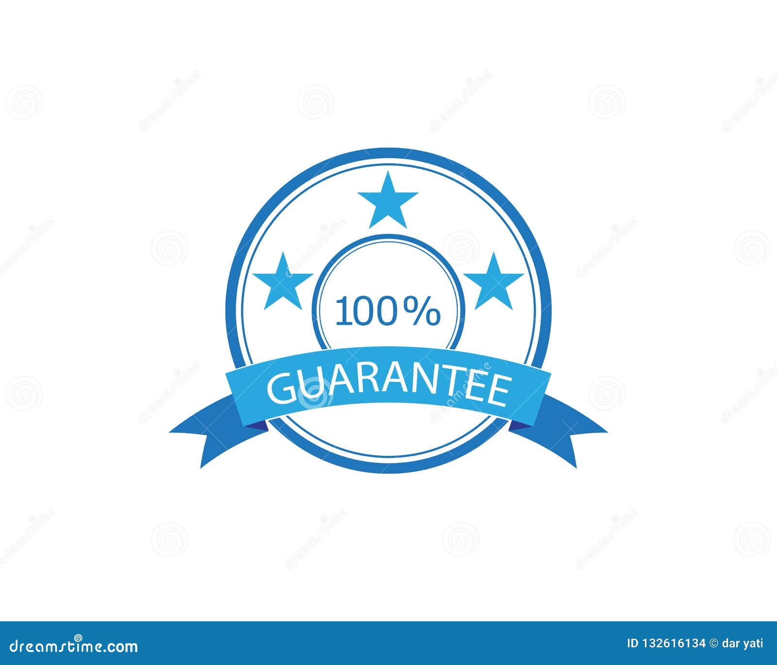 Garantie-Goldstempel-Zeichenvektor Stock Abbildung - Illustration von ...