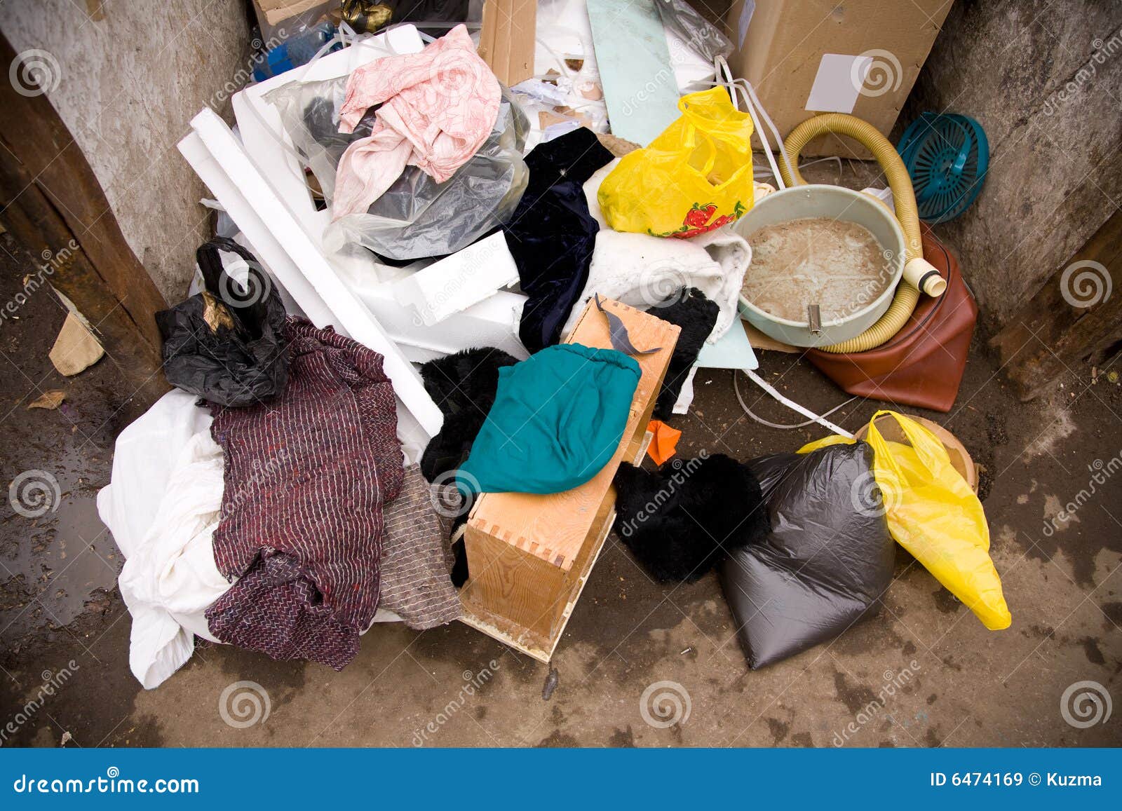 Garbage stock image. Image of pollute, garbage, collection - 6474169