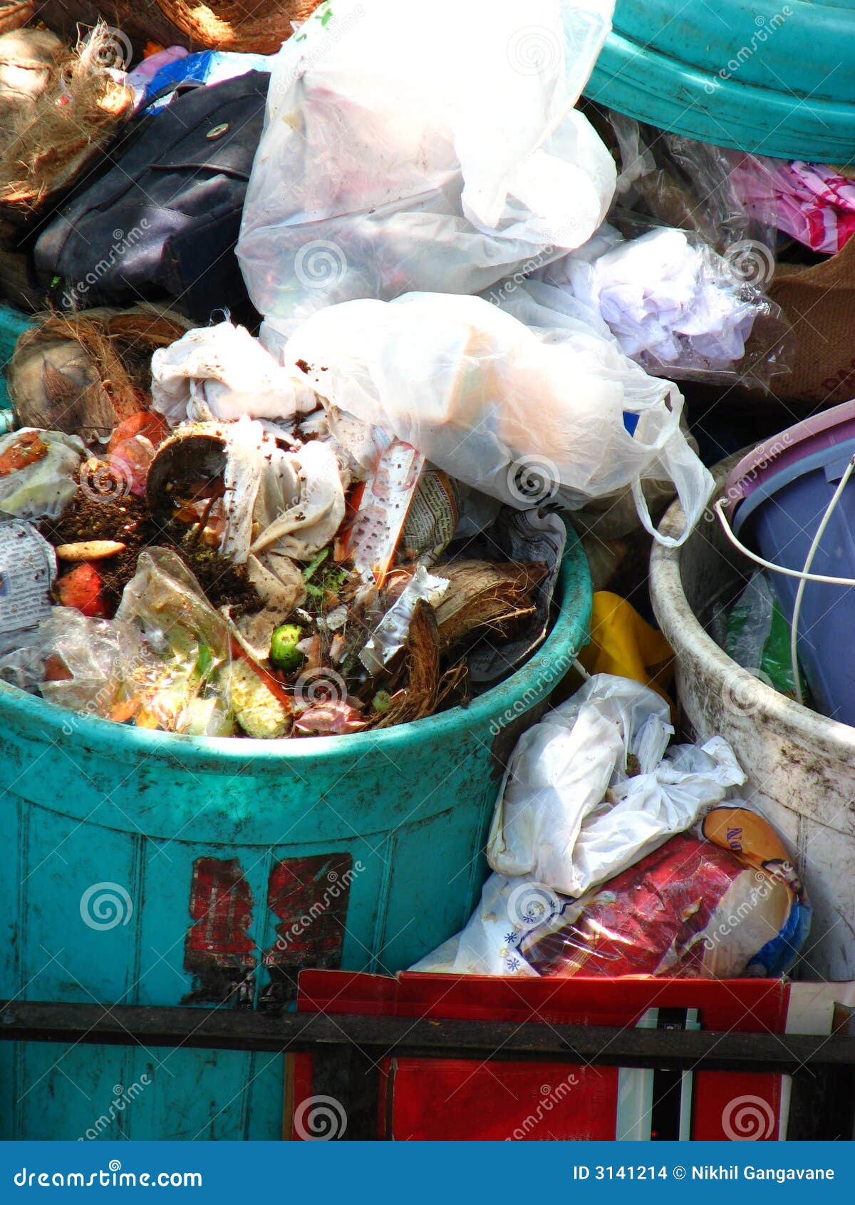 Garbage Background stock photo. Image of unique, plastic - 3141214
