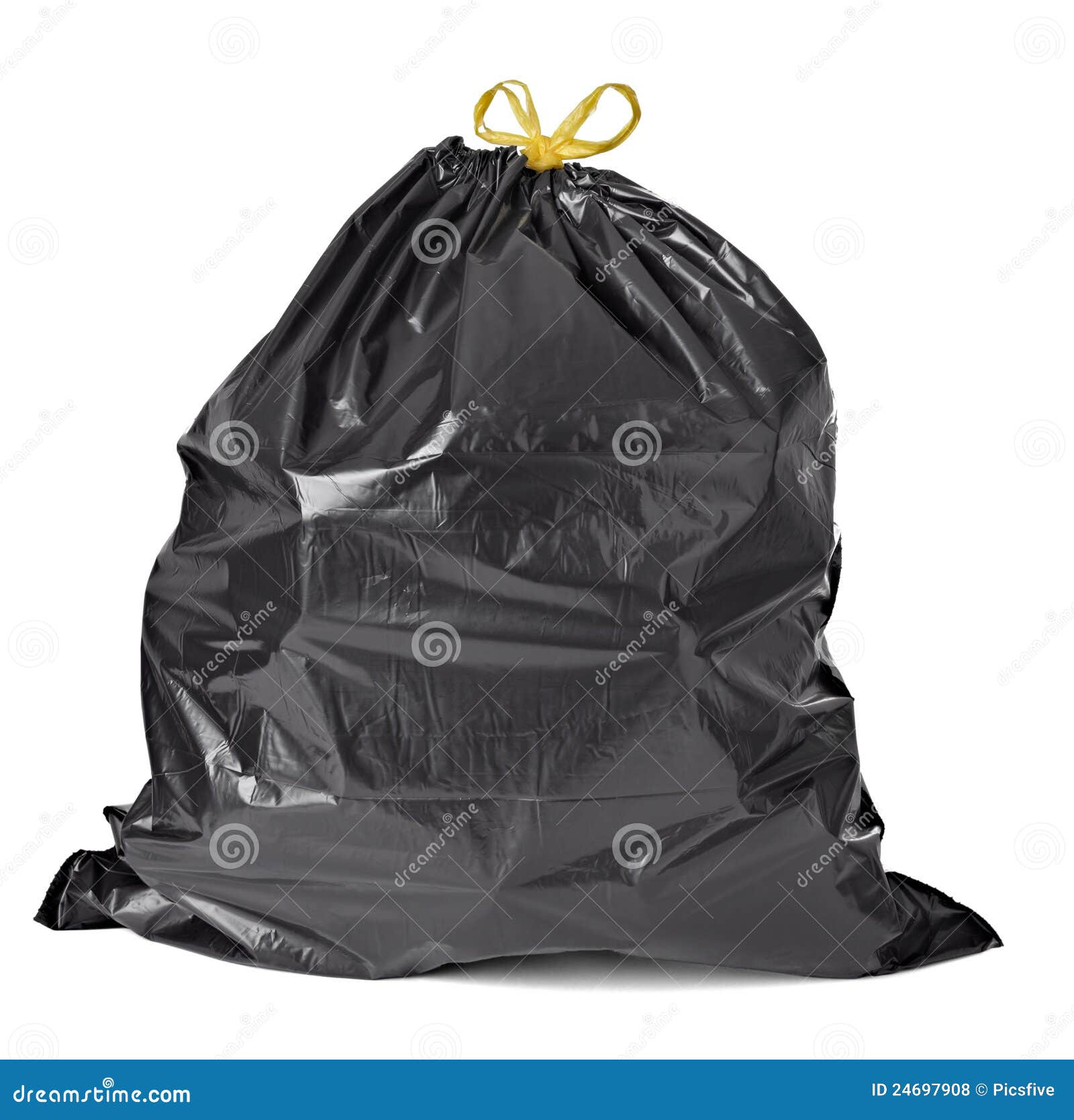 Garbage bag stock photo. Image of green, beverage, container - 24697908