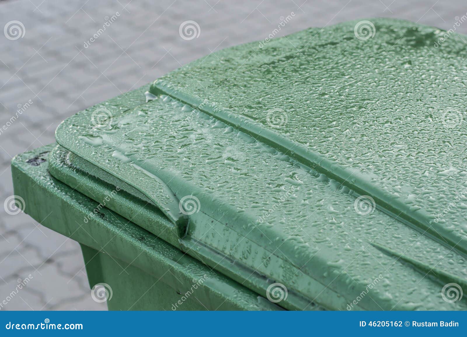 Garbage Bin stock photo. Image of disposal, closeup, outdoor - 46205162