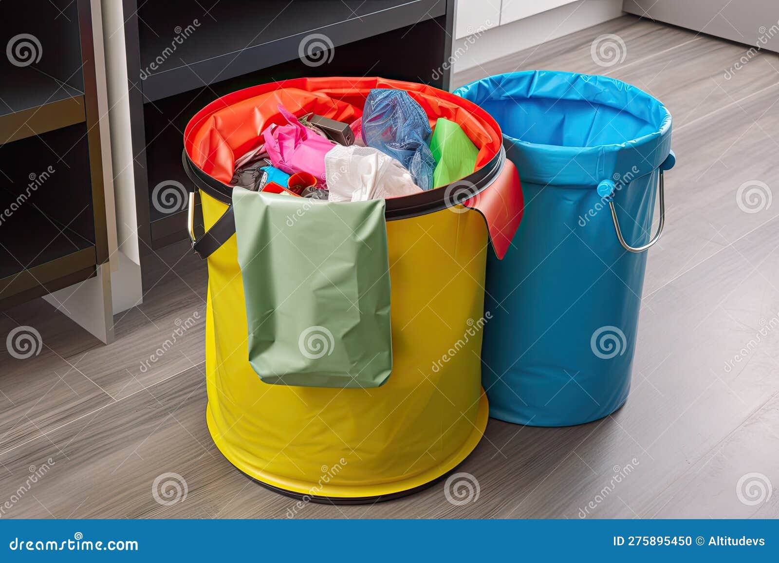 Colorcoded Office Filing System With Labeled Folders Royalty-Free Stock ...