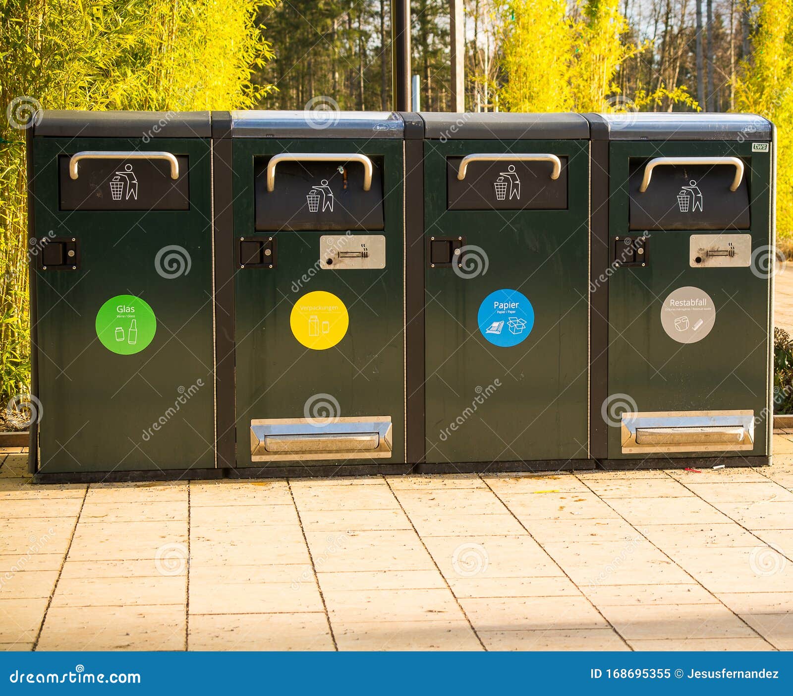 Garbage Bins Editorial Photo | CartoonDealer.com #118567987